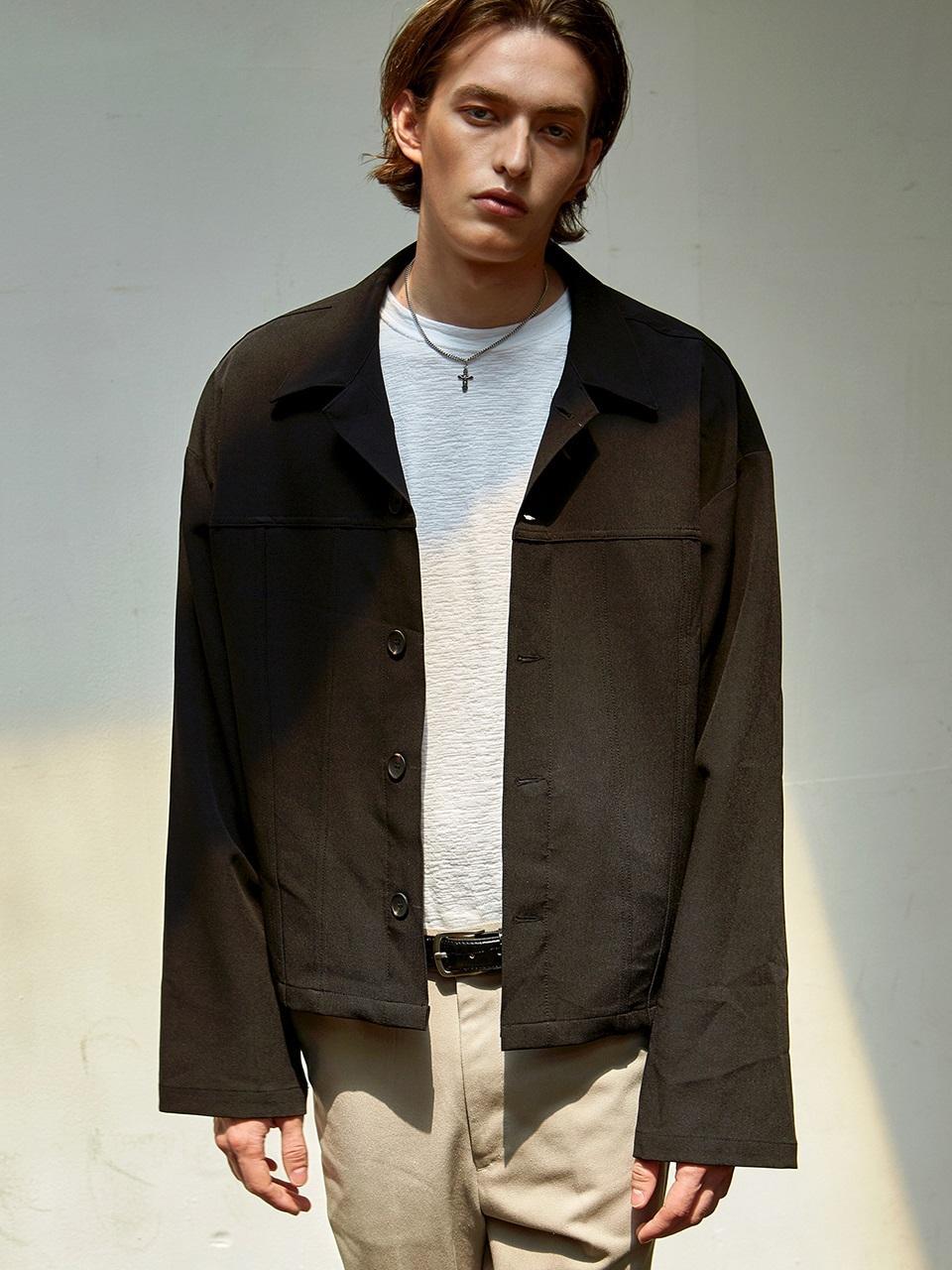 YAN13 Synthetic Oversize Jacket Black for Men - Lyst