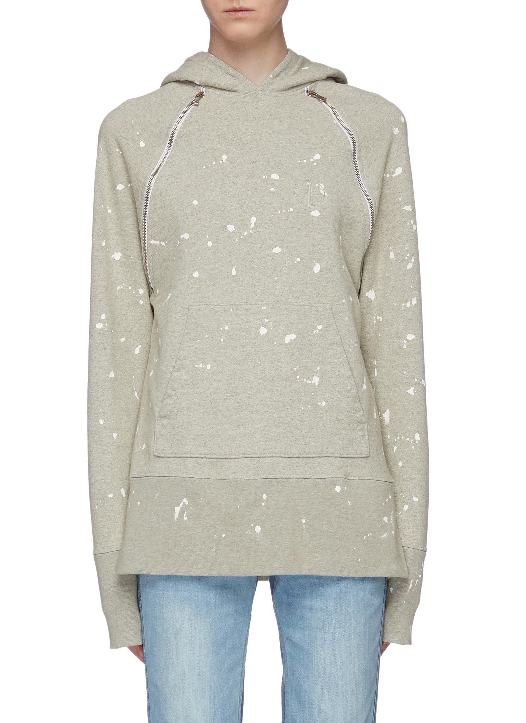Lyst - Tre by Natalie Ratabesi 'bridgette' Zip Shoulder Paint Splatter ...