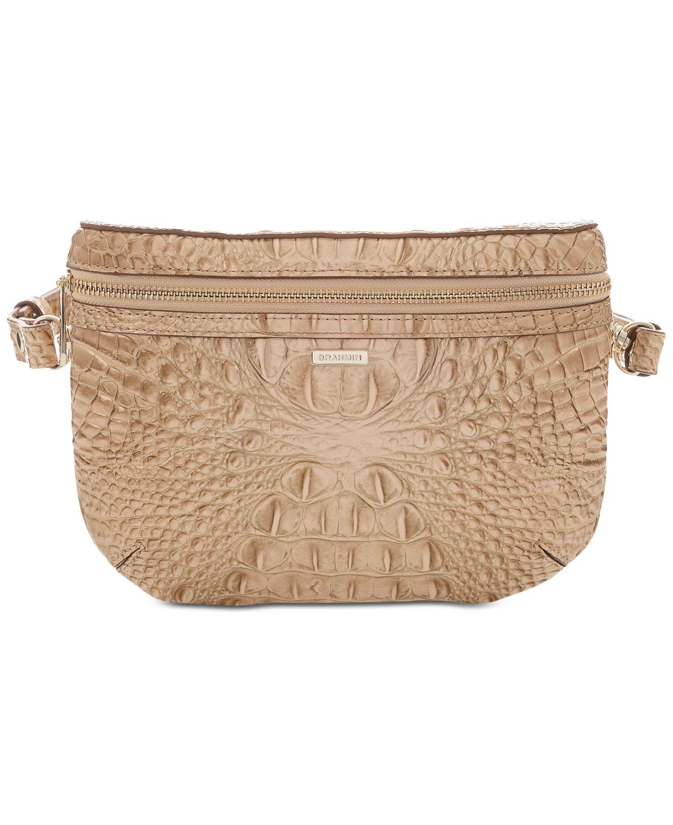 Lyst - Brahmin Convertible Melbourne Embossed Leather Belt Bag