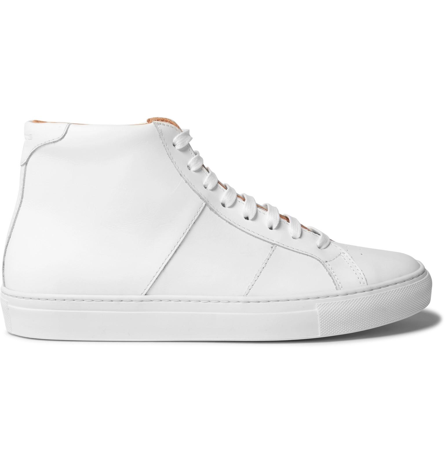GREATS The Royale Leather High-top Sneakers in White for Men - Lyst
