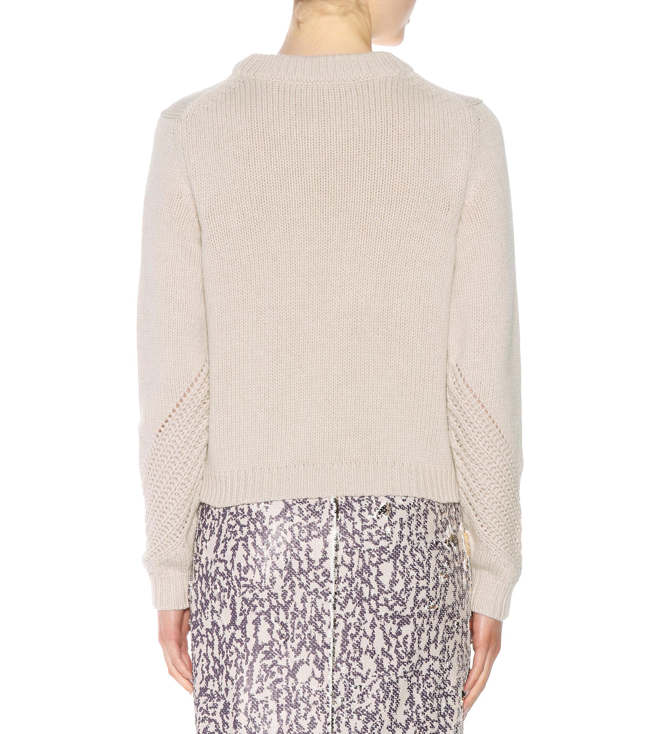 Lyst - Dorothee Schumacher Strong Play Wool And Cashmere Sweater in White
