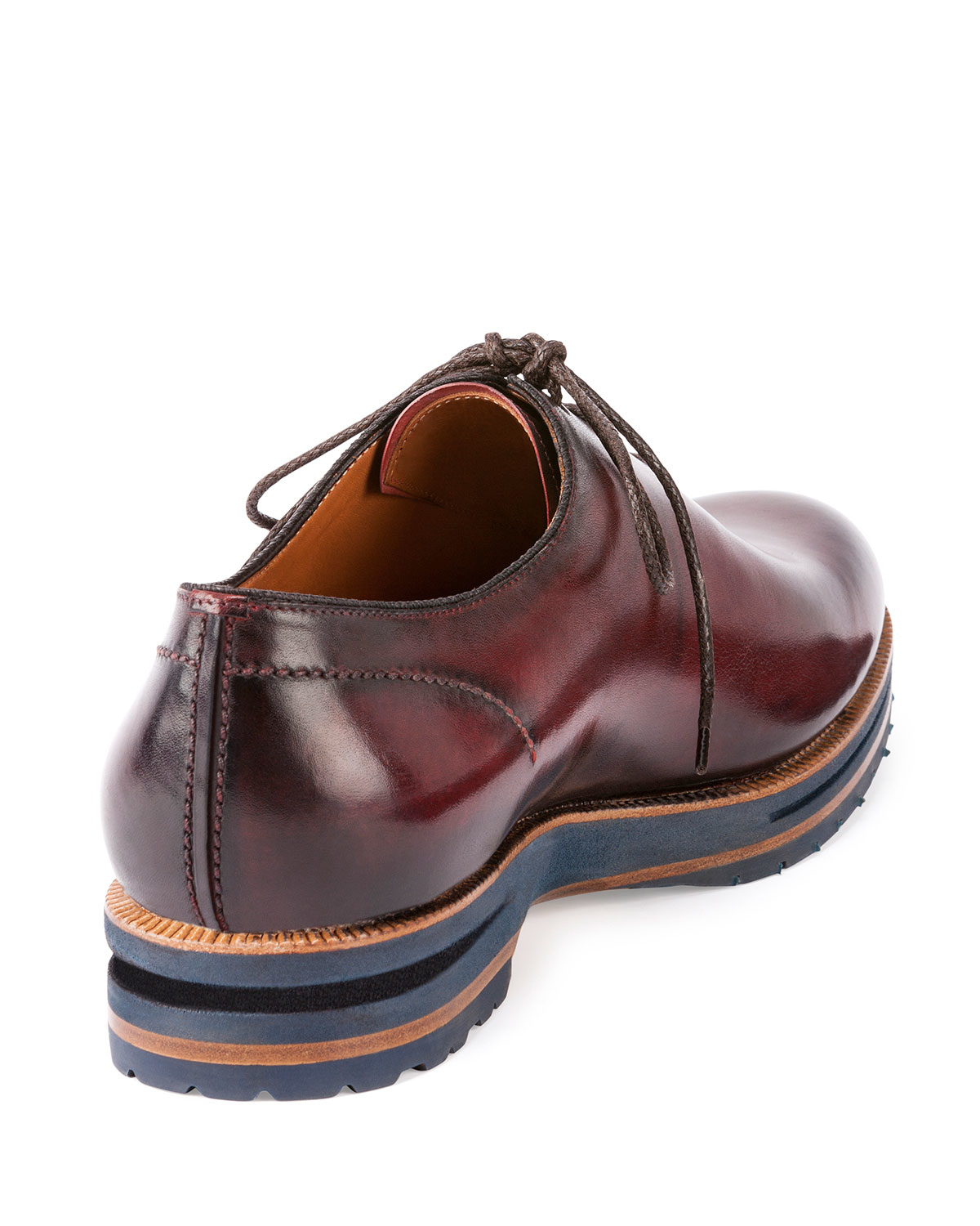 Berluti Alessio Lace-up Oxford Shoe in Purple for Men | Lyst