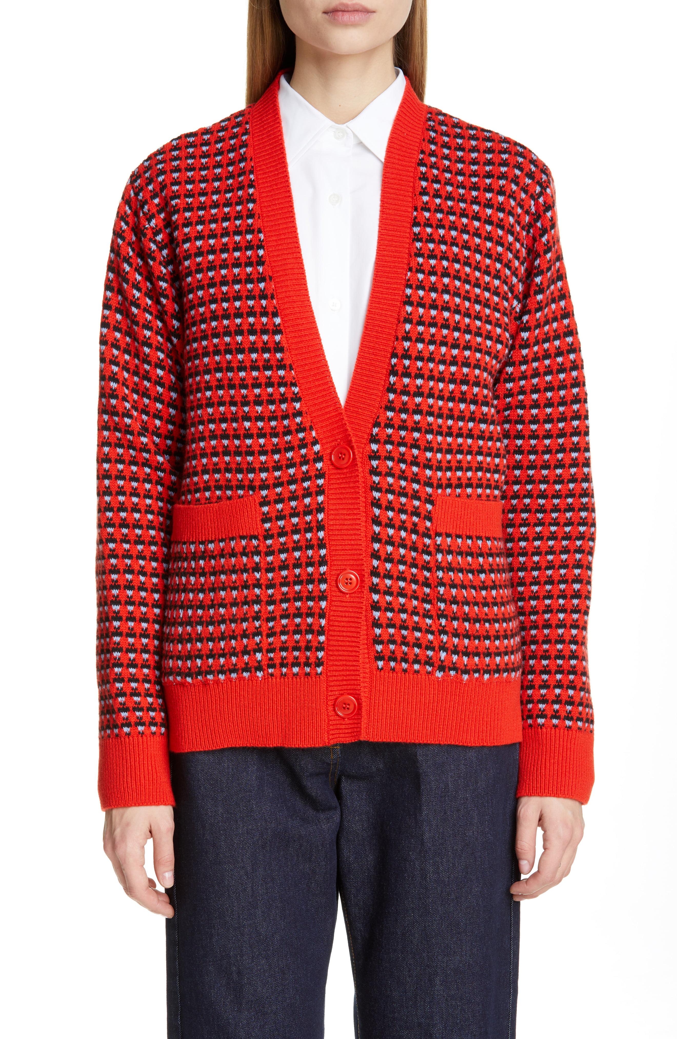 Lyst - Dries Van Noten Nellie Fair Isle Cashmere & Merino Wool Cardigan ...