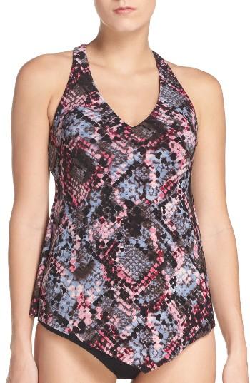 Lyst - Magicsuitr Magicsuit Taylor Racerback Tankini Top in Purple