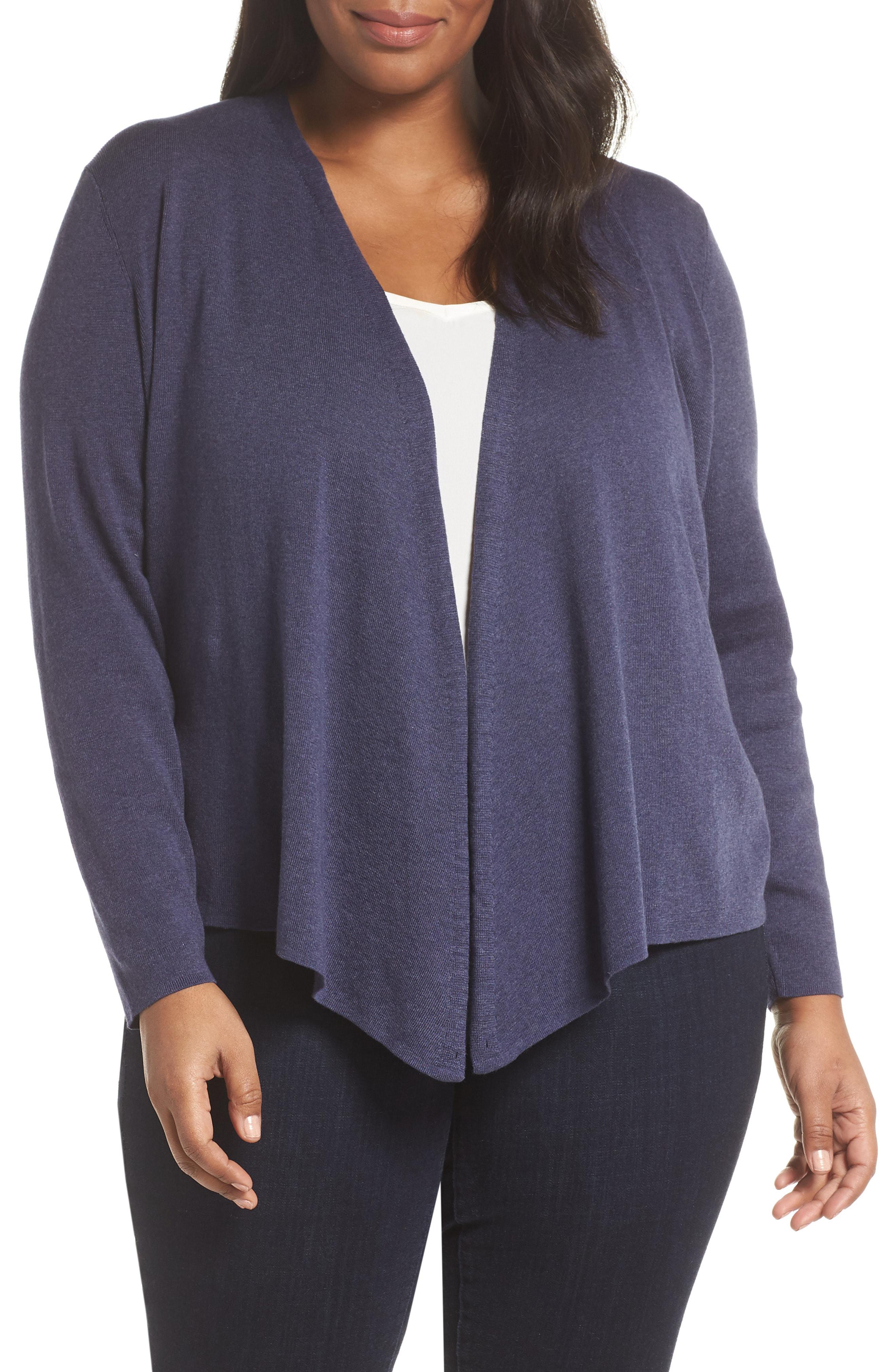 Lyst - NIC+ZOE Convertible 4-way Cardigan in Blue