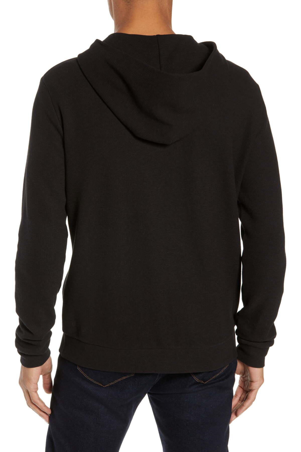 Theory Essential Zip Hoodie in Black for Men - Lyst