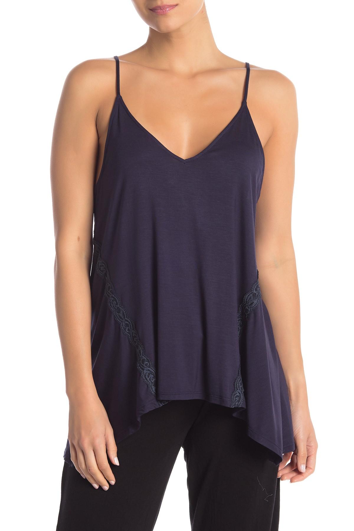 Natori Feathers Essential Camisole in Blue - Lyst