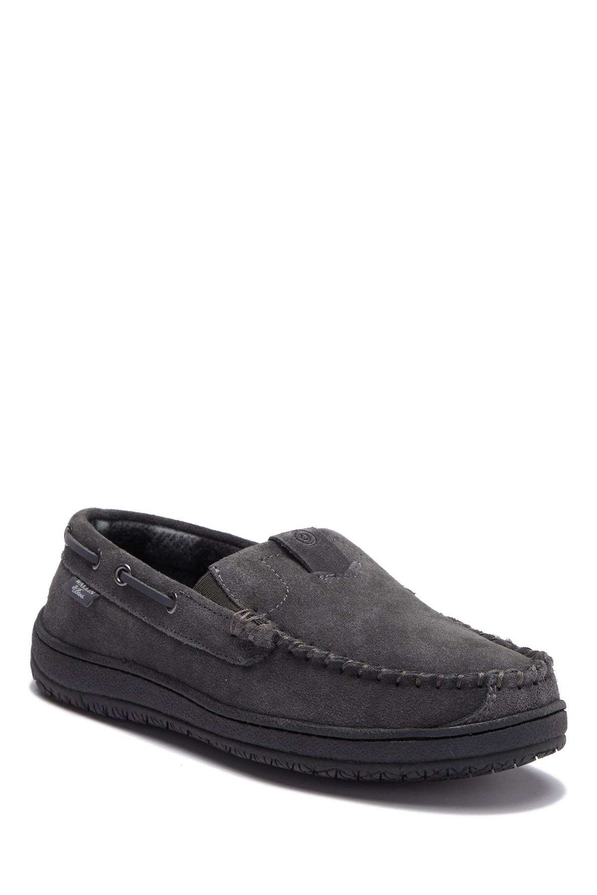 Wallin & Bros. Winnipeg Suede Slipper (men) in Gray for Men - Lyst