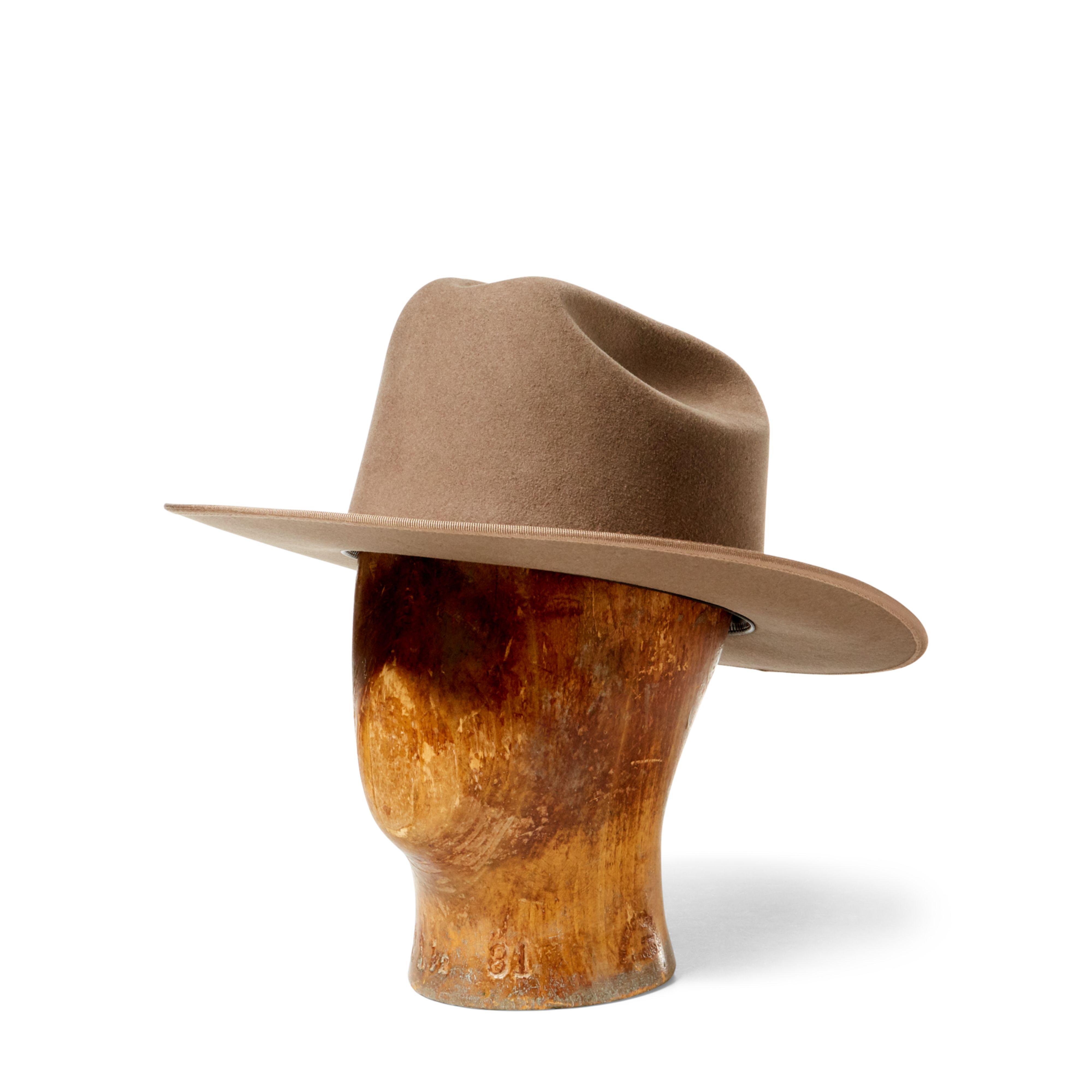 Lyst - Rrl Wool Felt Cattleman Hat in Brown for Men