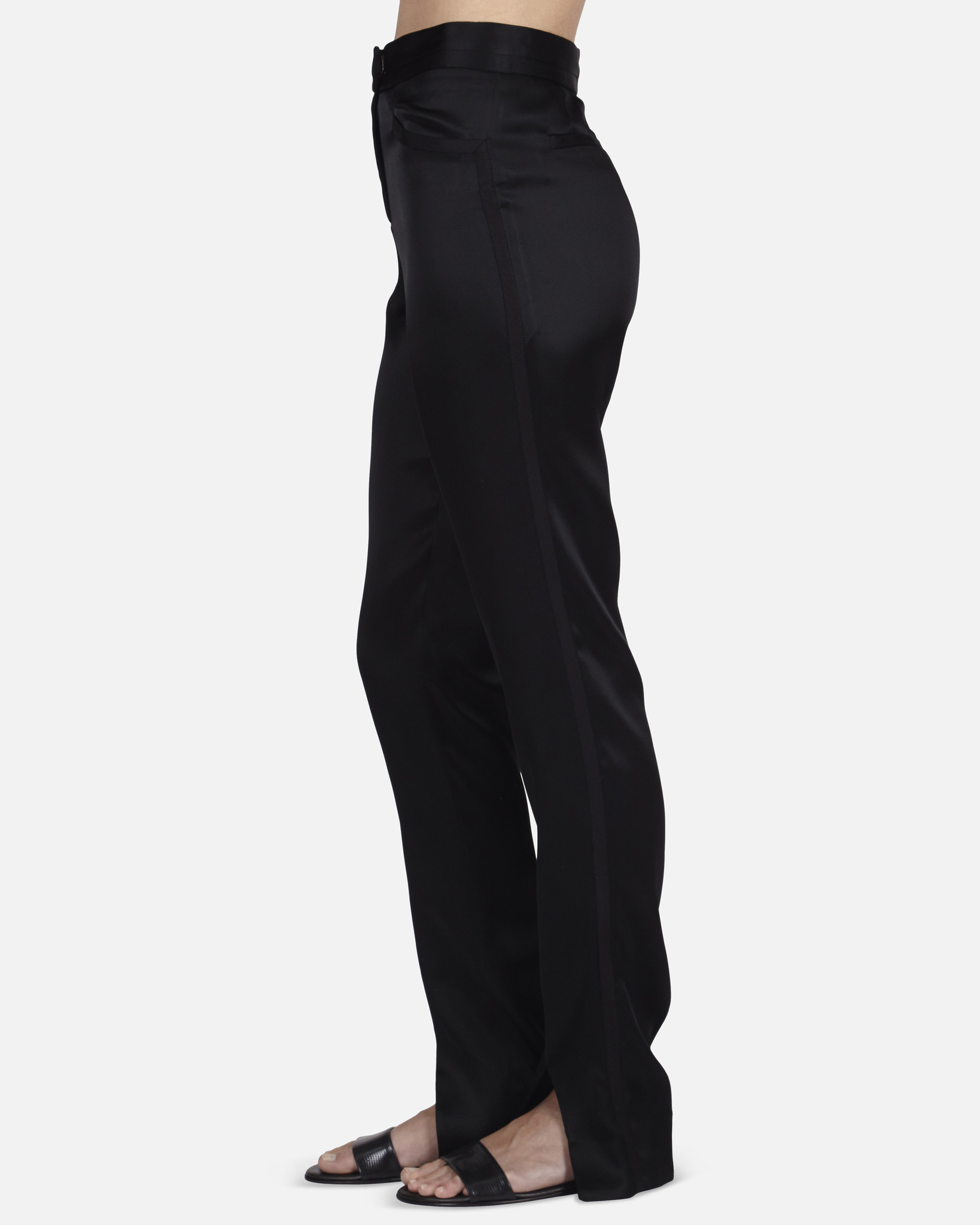 Lyst - Hellessy Yuri Tuxedo Pants With Front Slip in Black