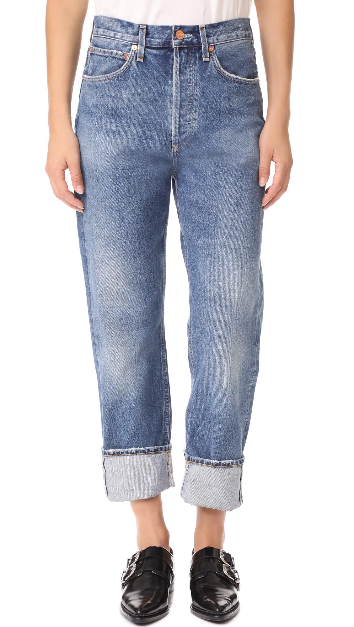 Lyst Agolde The 90s Jeans In Blue