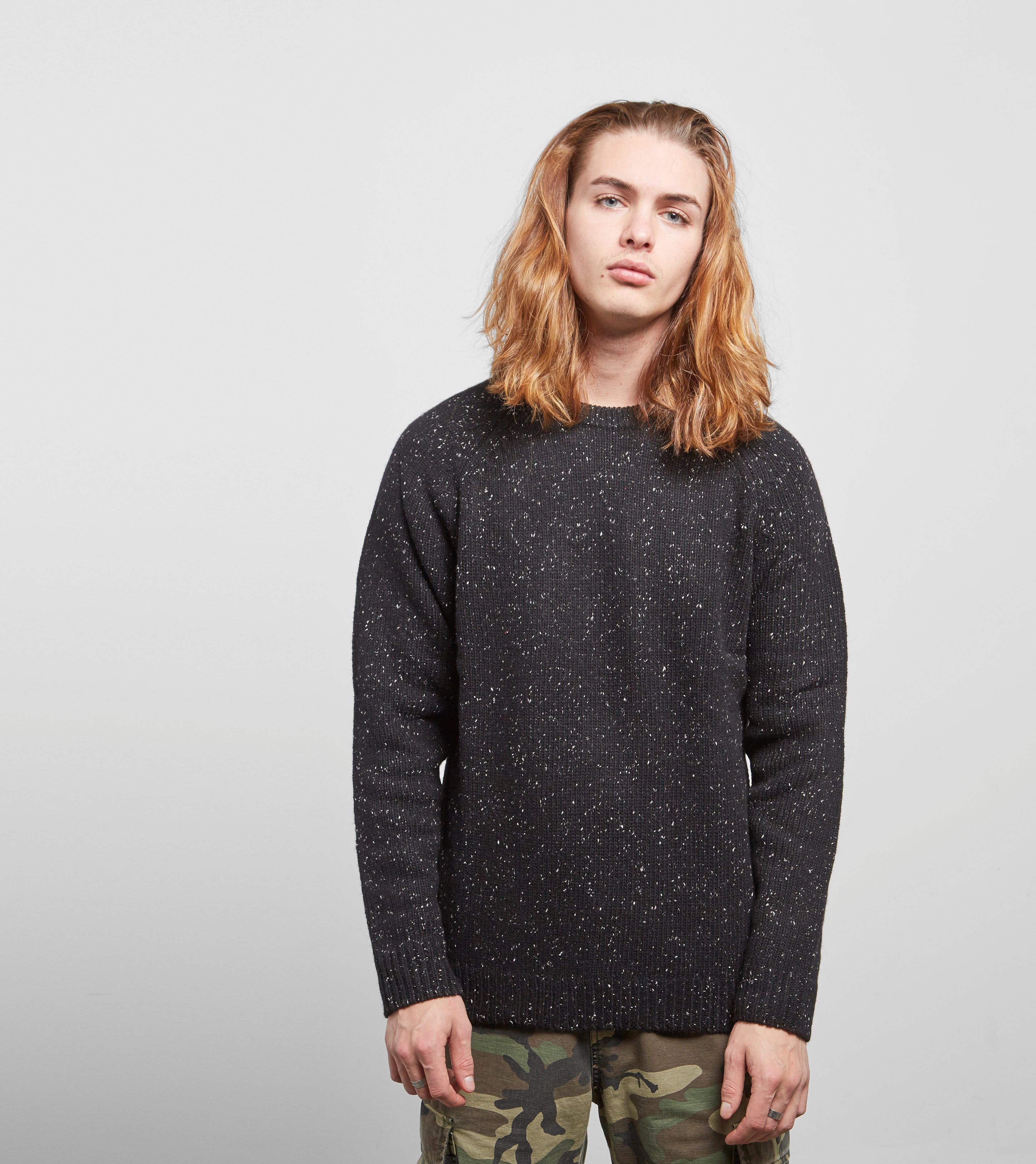 Carhartt WIP Anglistic Sweater in Black for Men - Lyst