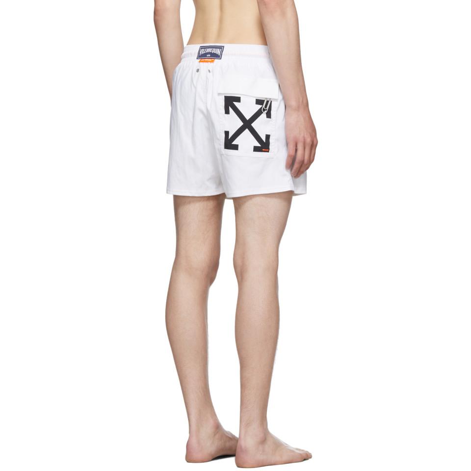 Off-White c/o Virgil Abloh White Vilebrequin Edition Arrows Moorise ...