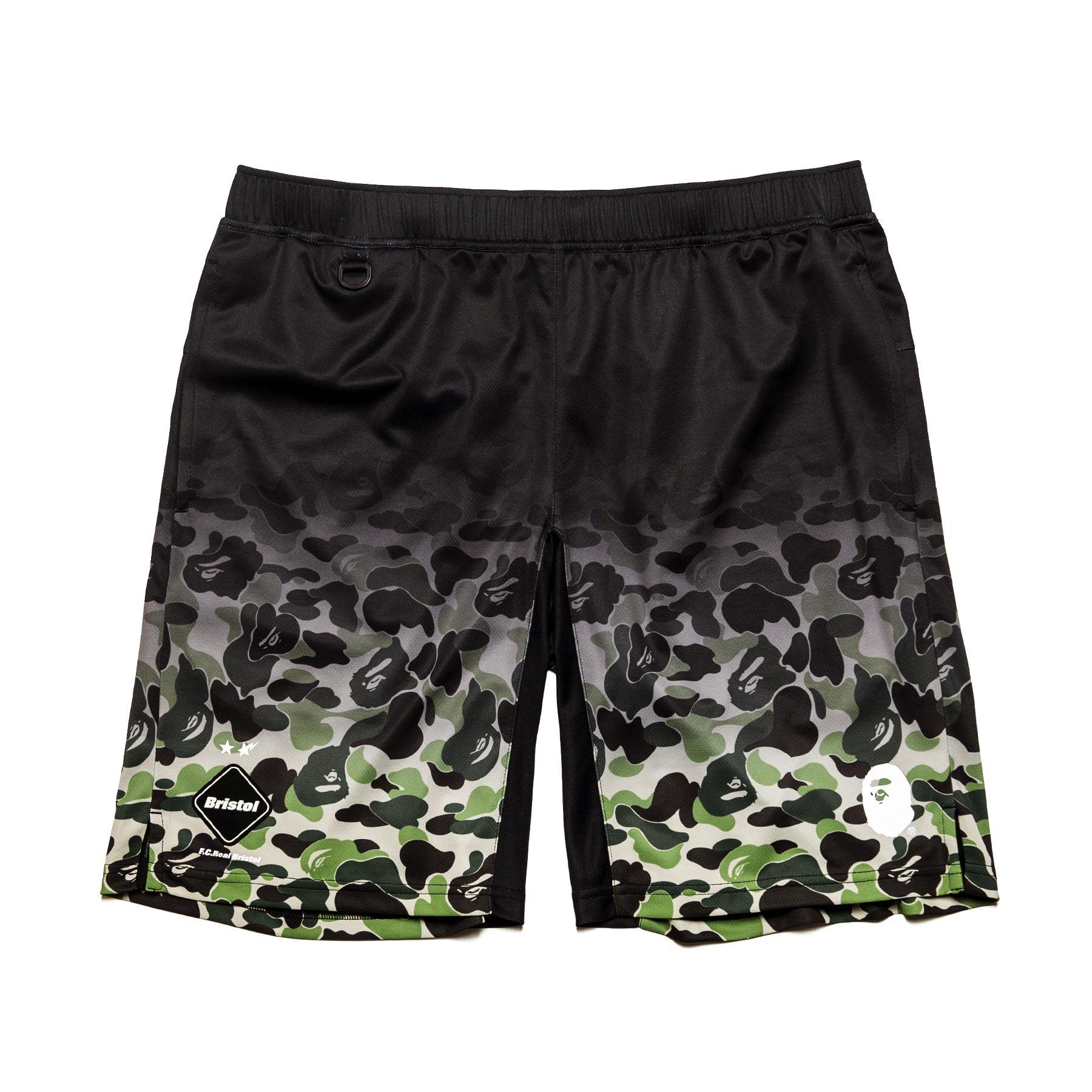 Lyst - A Bathing Ape X F.c.r.b. Game Shorts Black in Black for Men