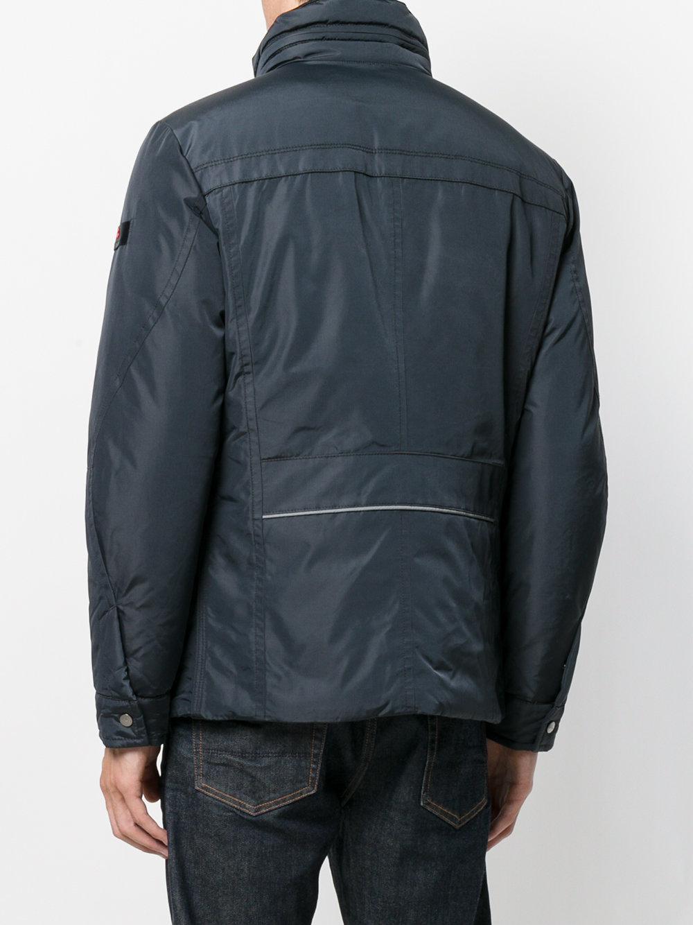 Lyst - Peuterey Shell Padded Jacket in Blue for Men