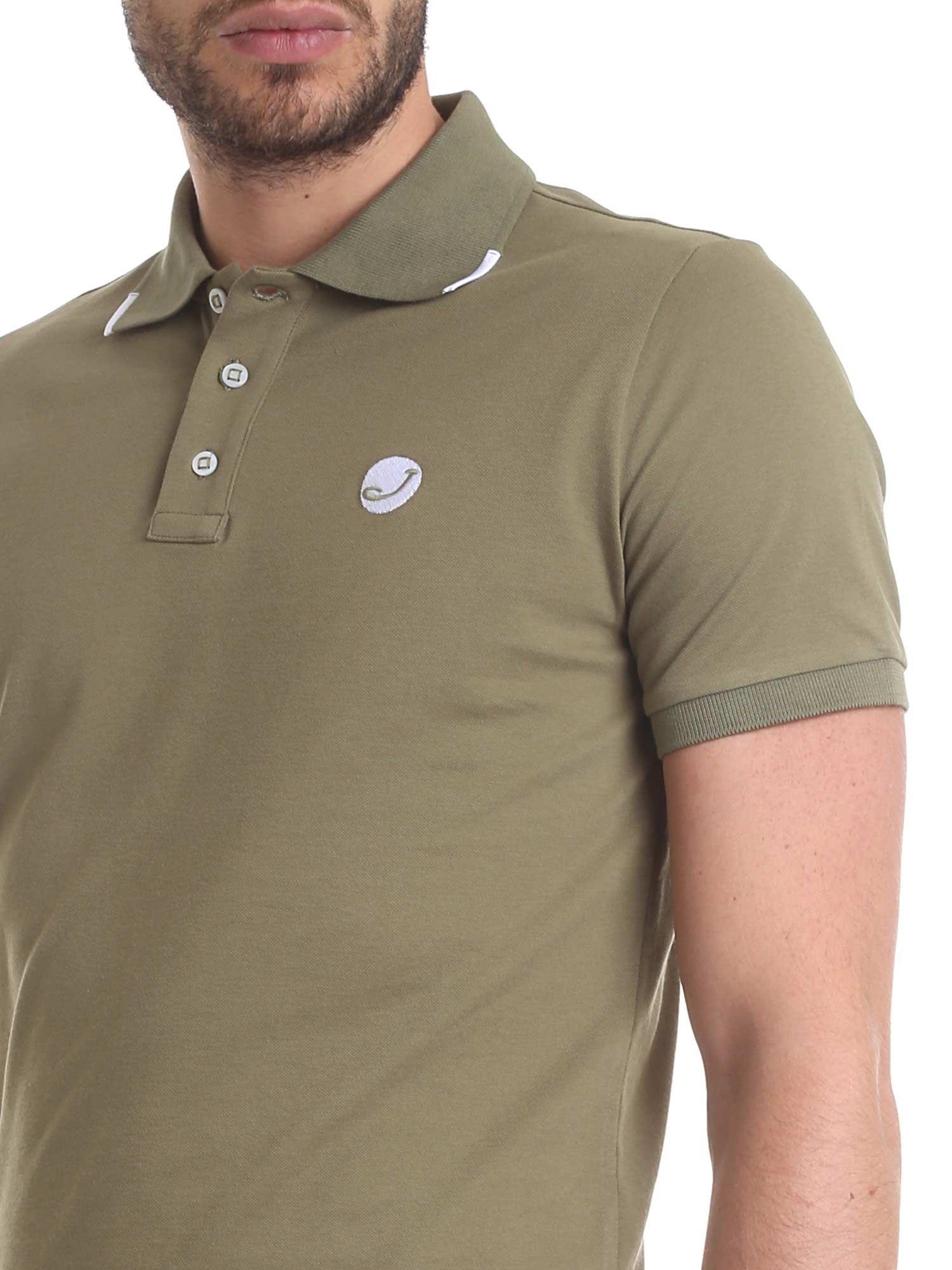 Jacob Cohen Green Polo Shirt in Green for Men - Save 9% - Lyst