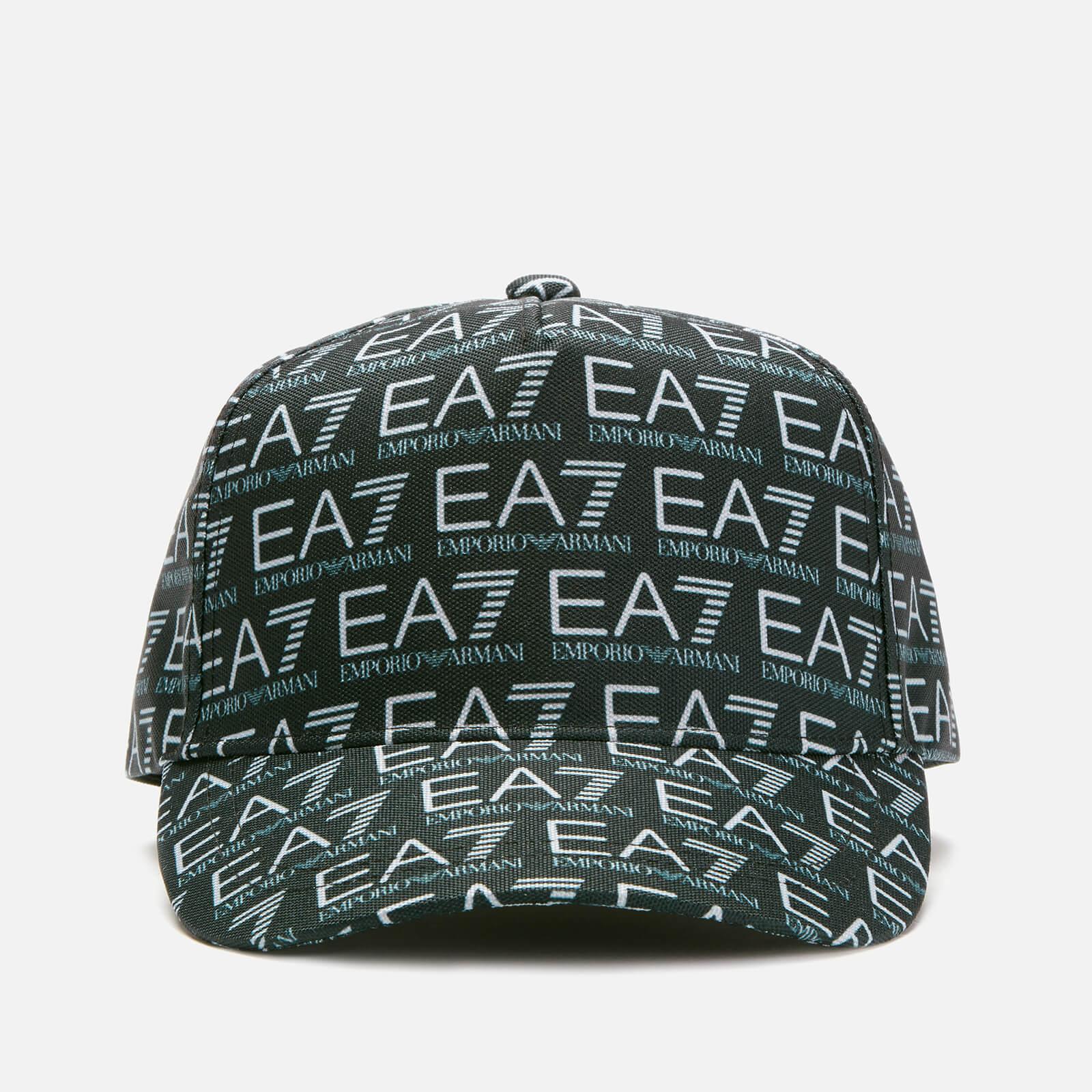EA7 Train Monogram Cap in Blue for Men - Lyst