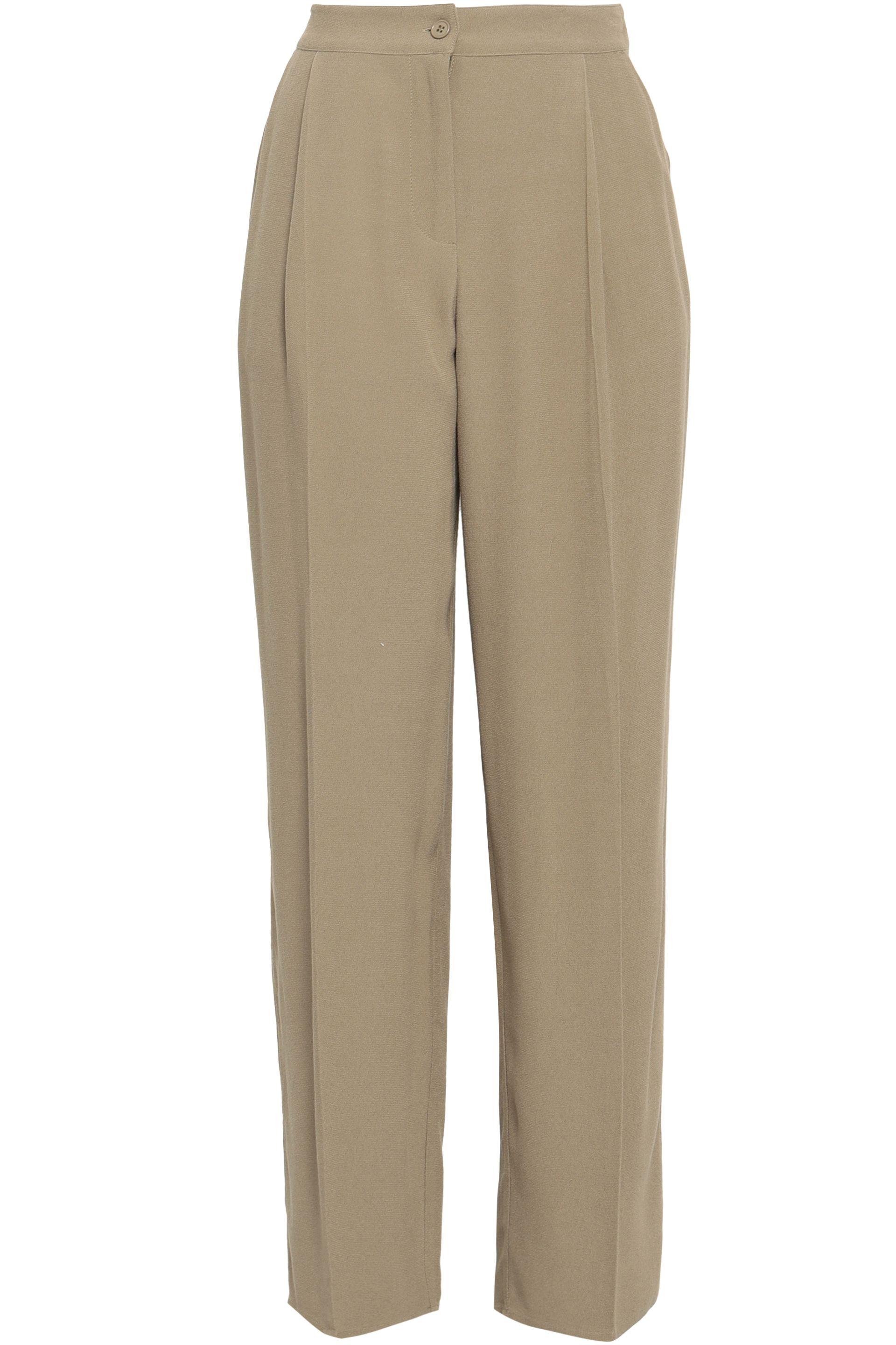 American Vintage Cady Straight-leg Pants Sage Green in Green - Lyst