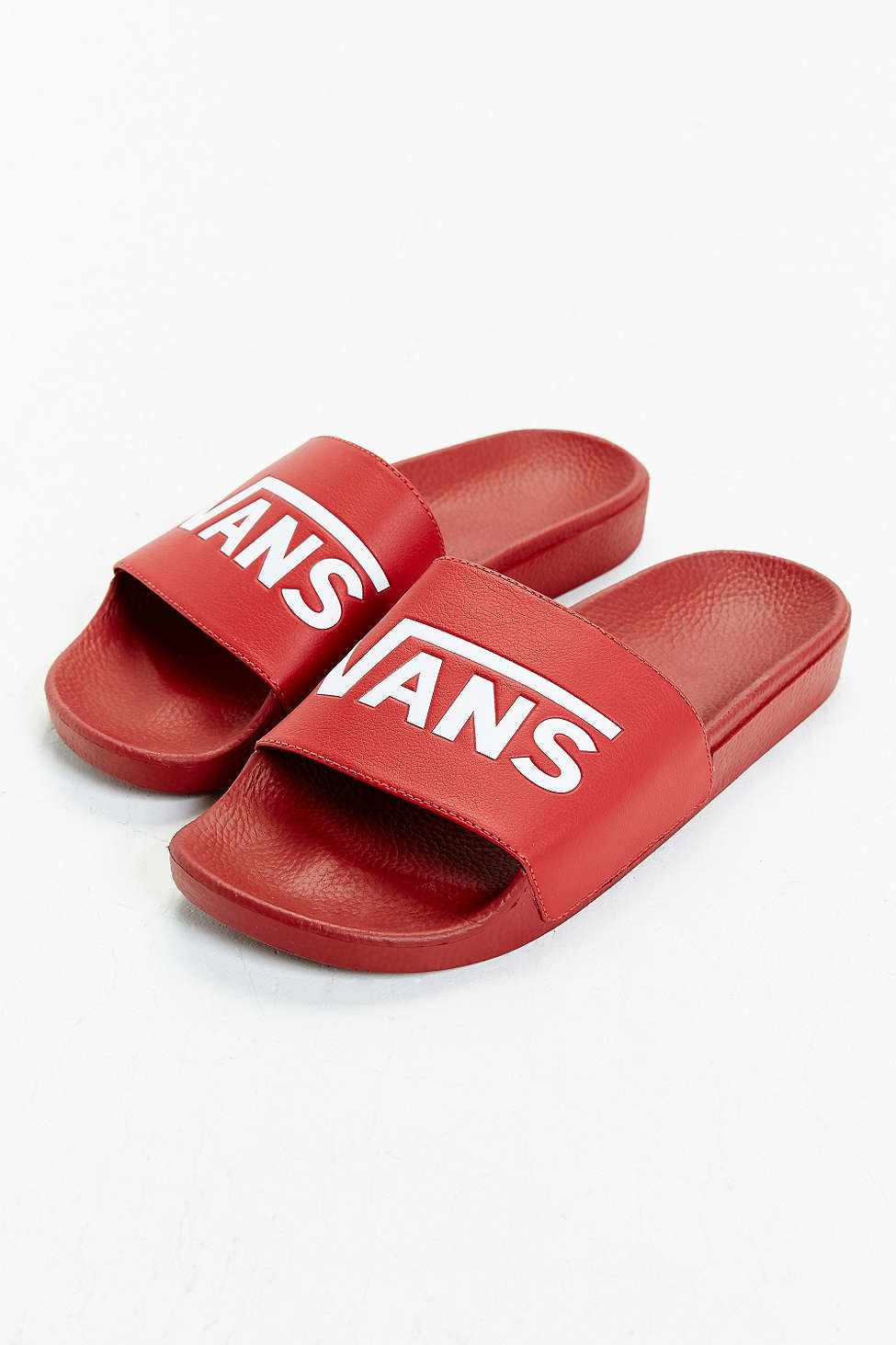 Vans Slide-on Sandal in Red for Men | Lyst