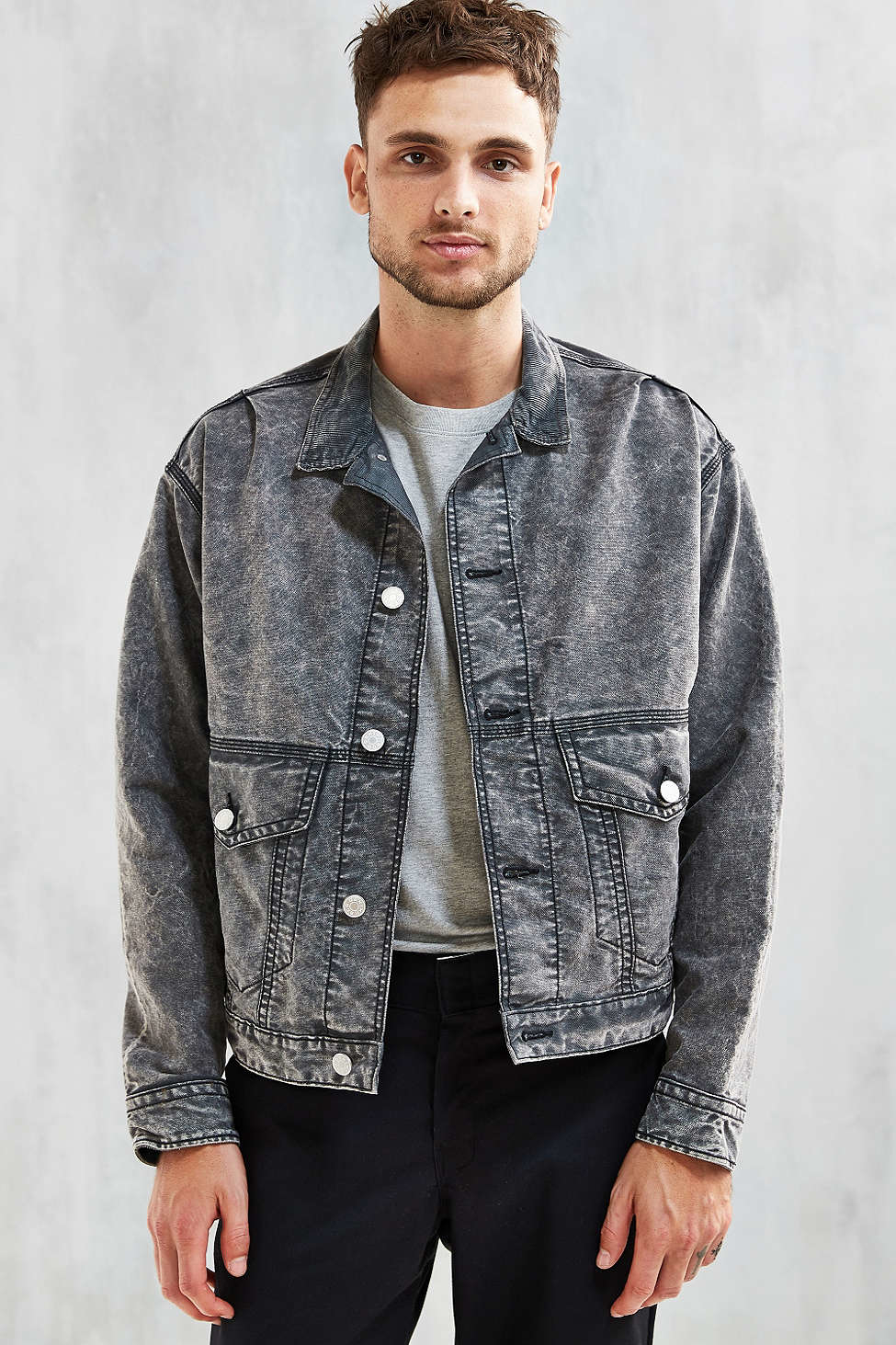 Bdg Core Denim Trucker Jacket in Blue for Men | Lyst