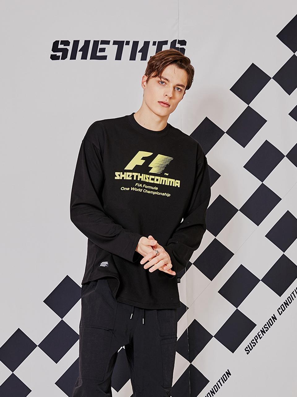 SHETHISCOMMA Stc Fia T-shirt in Blue for Men - Lyst