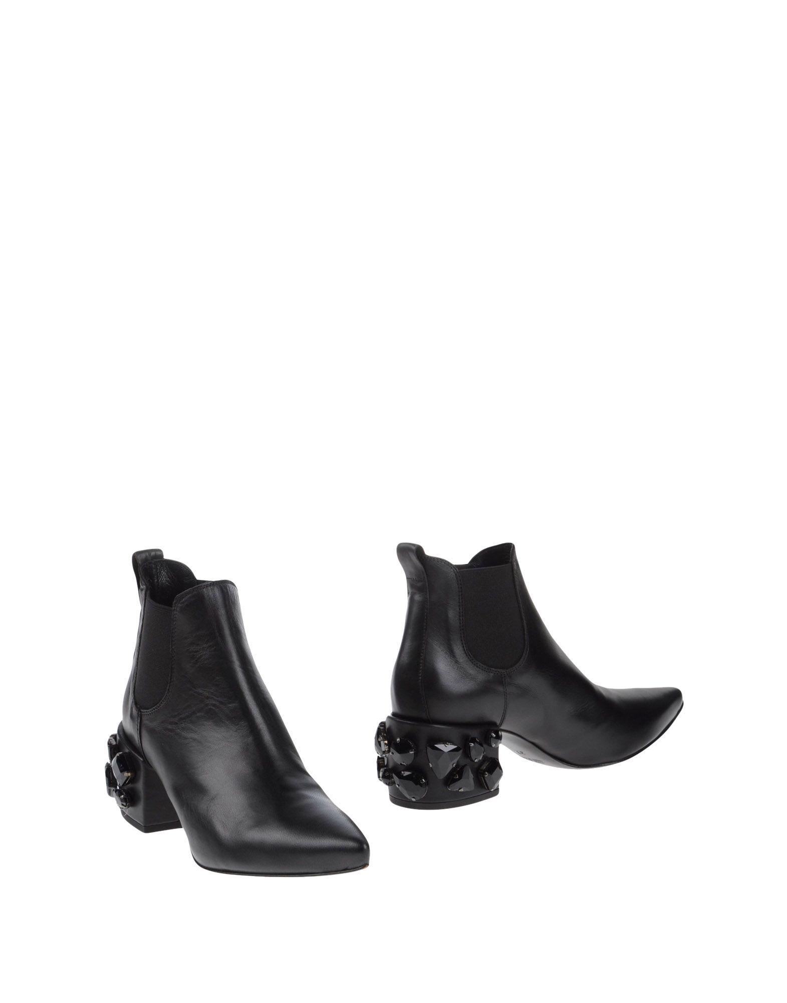 Lyst - Strategia Ankle Boots in Black