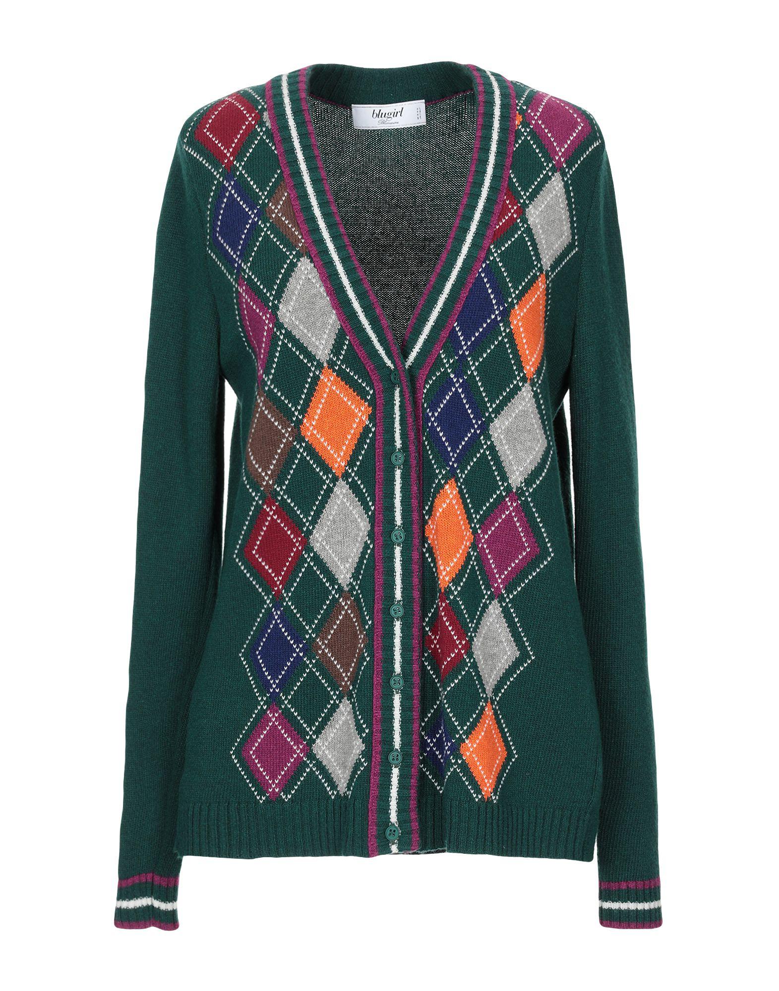 Blugirl Blumarine Cardigan in Green - Lyst