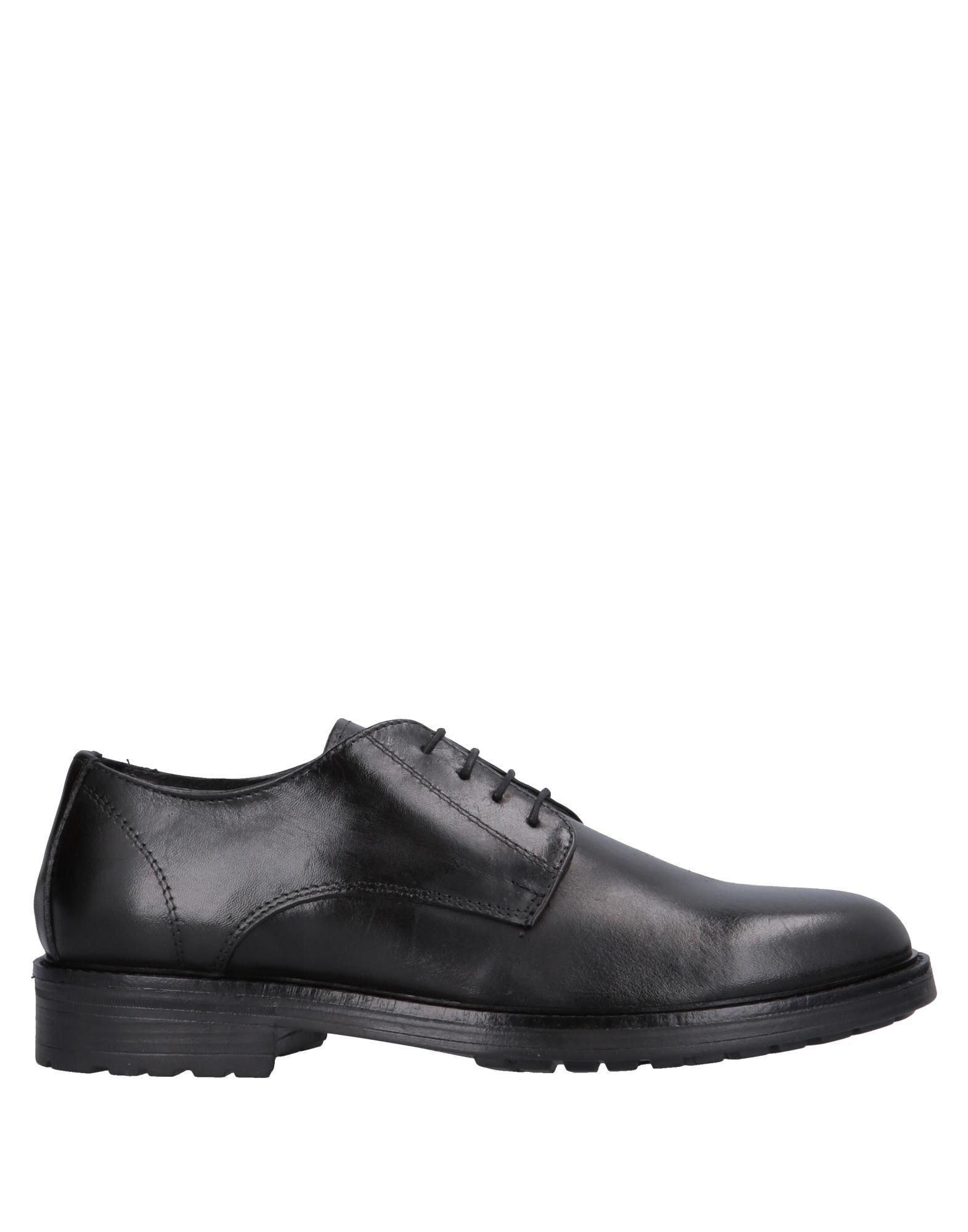 Trussardi Leather Lace-up Shoe in Black for Men - Lyst