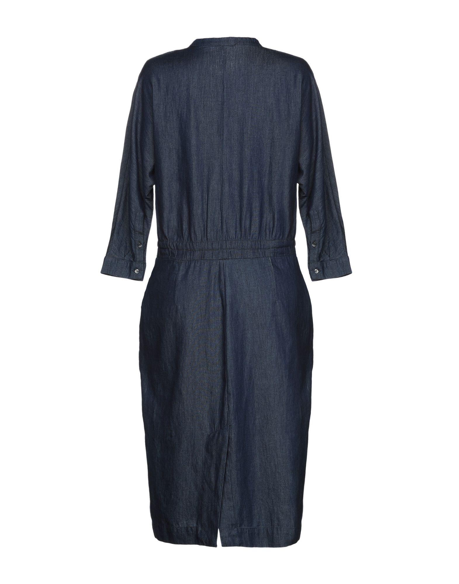 Brian Dales Knee-length Dress in Blue - Lyst