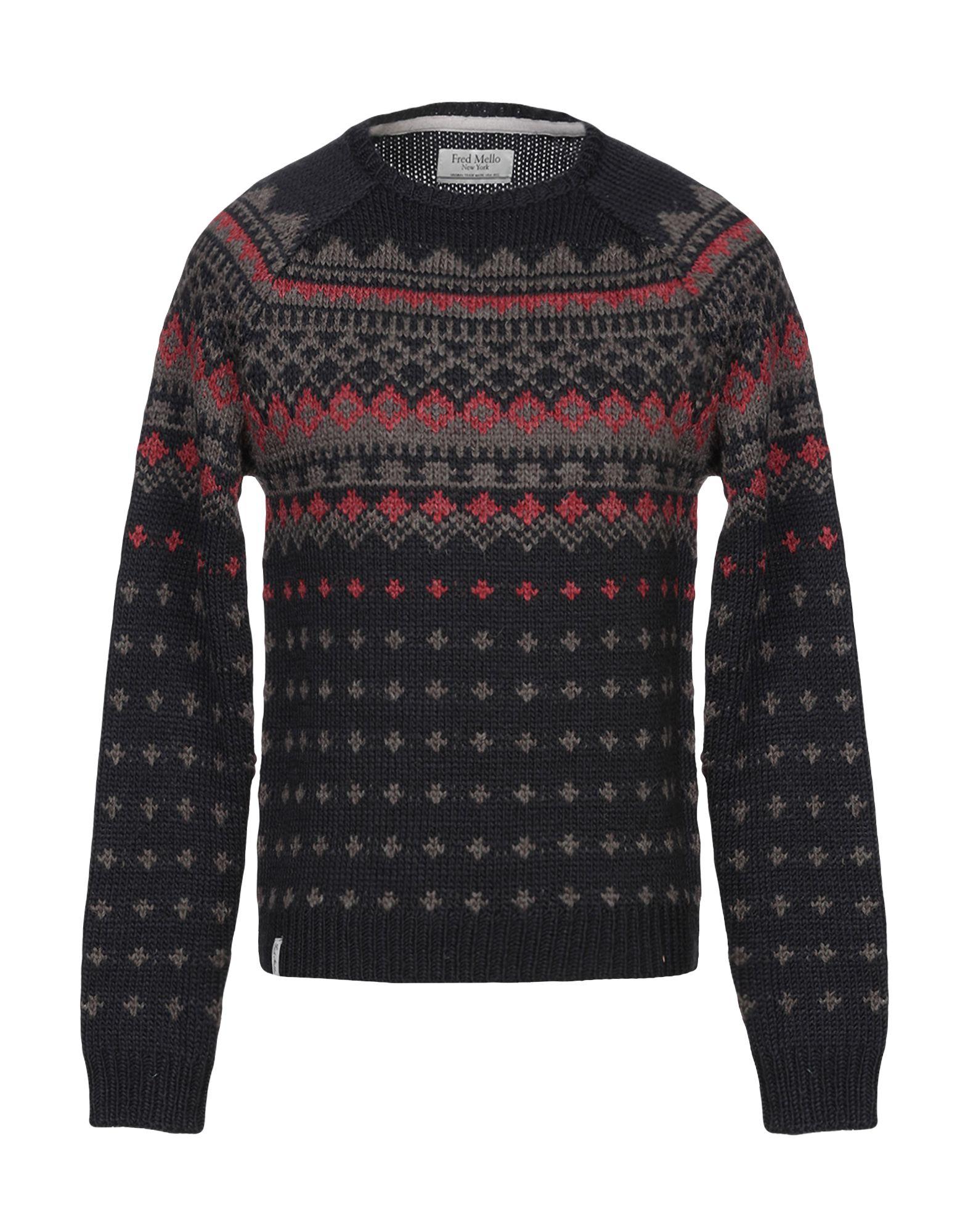 Fred Mello Sweater in Blue for Men - Lyst
