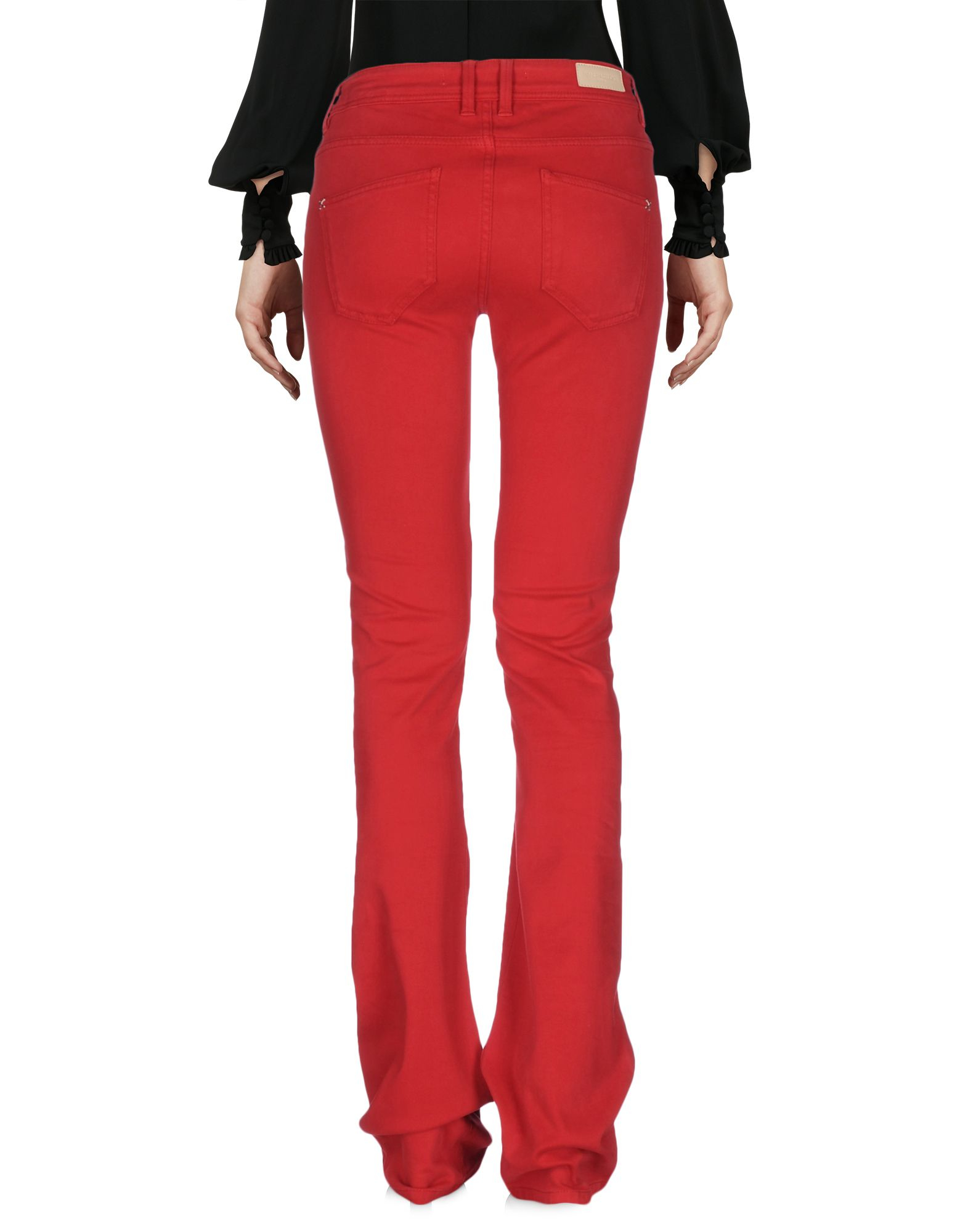 Pianurastudio Casual Pants in Red | Lyst