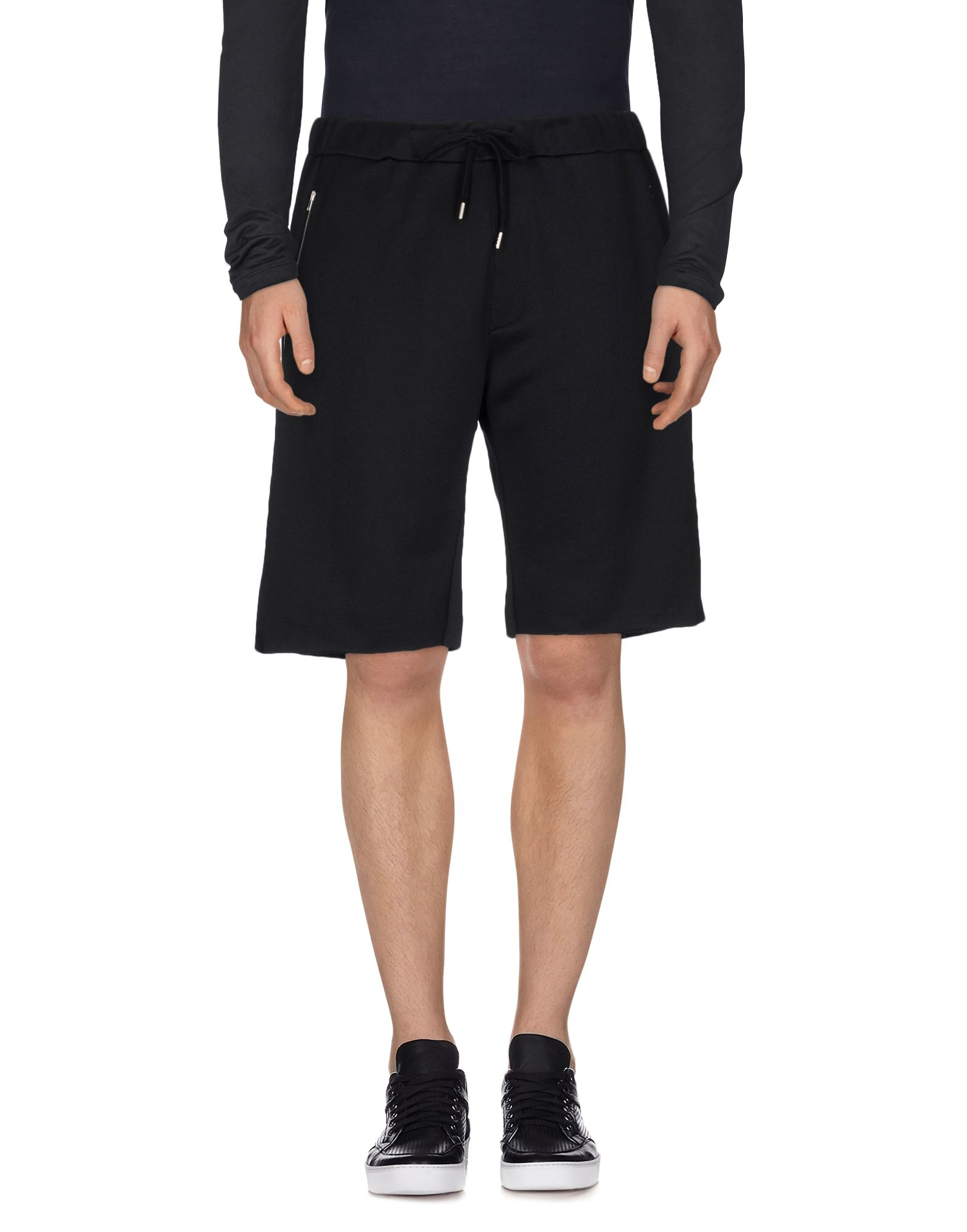 Mauro grifoni Bermuda Shorts in Black for Men | Lyst