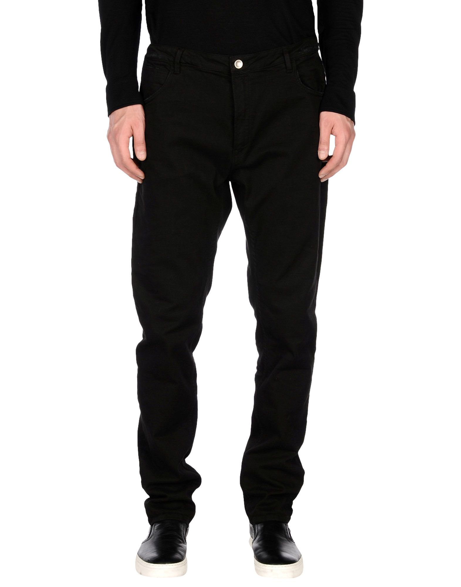 Poeme bohemien Denim Pants in Black for Men | Lyst