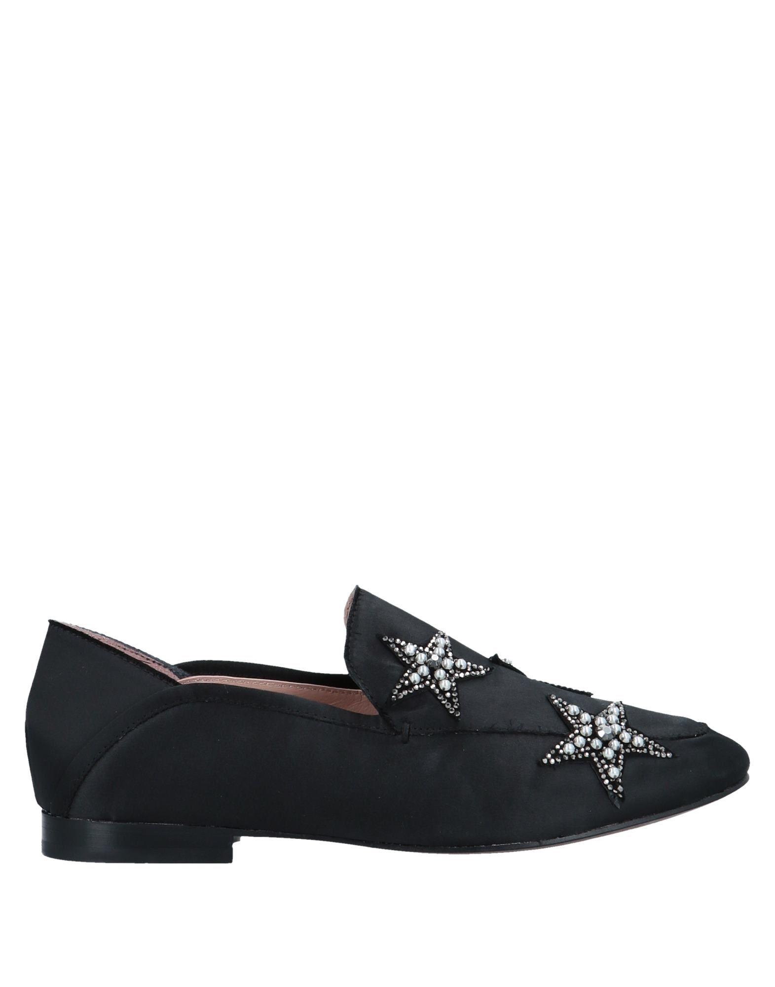 Lola Cruz Velvet Loafer in Black - Save 20% - Lyst
