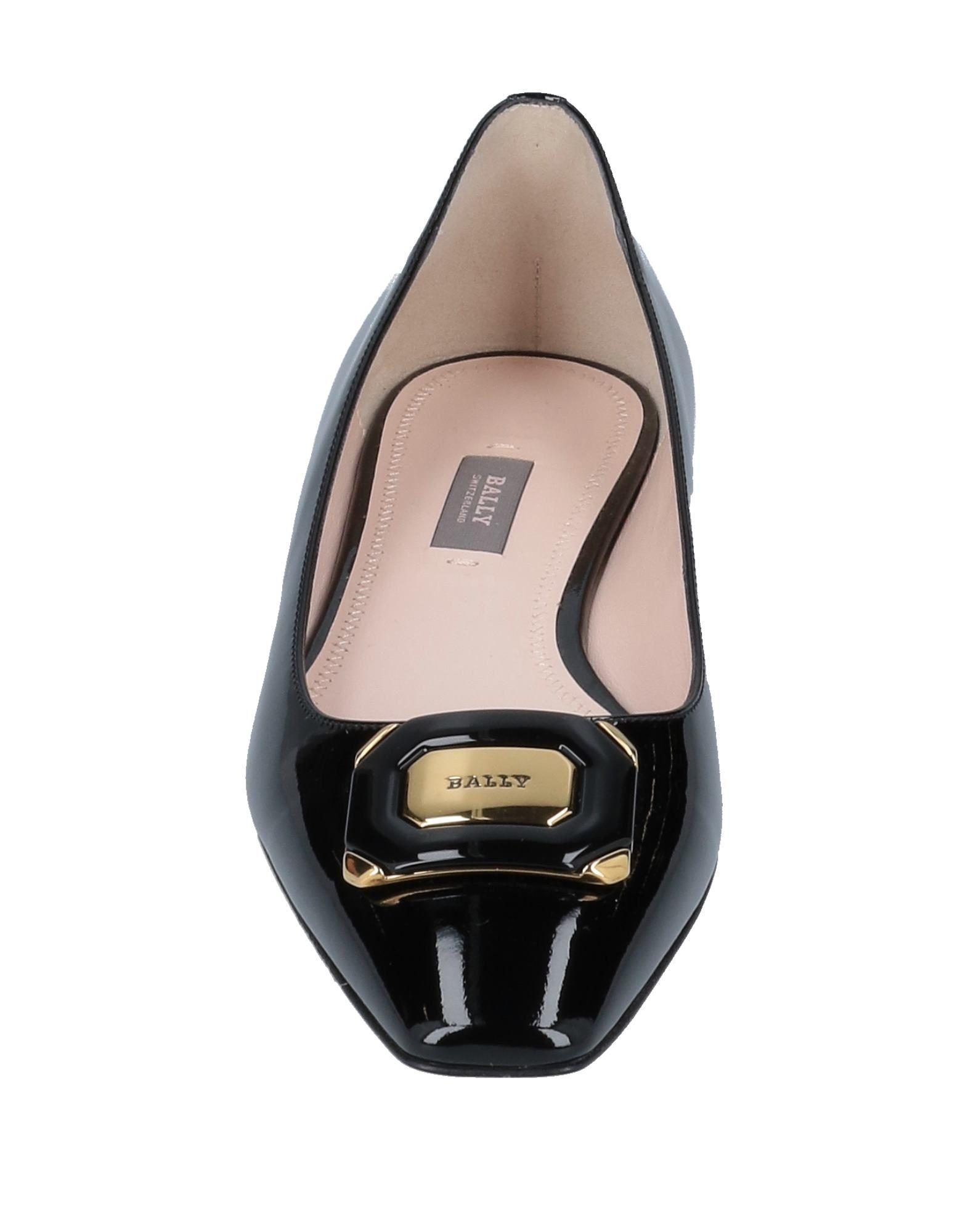 Bally Ballet Flats in Black - Lyst
