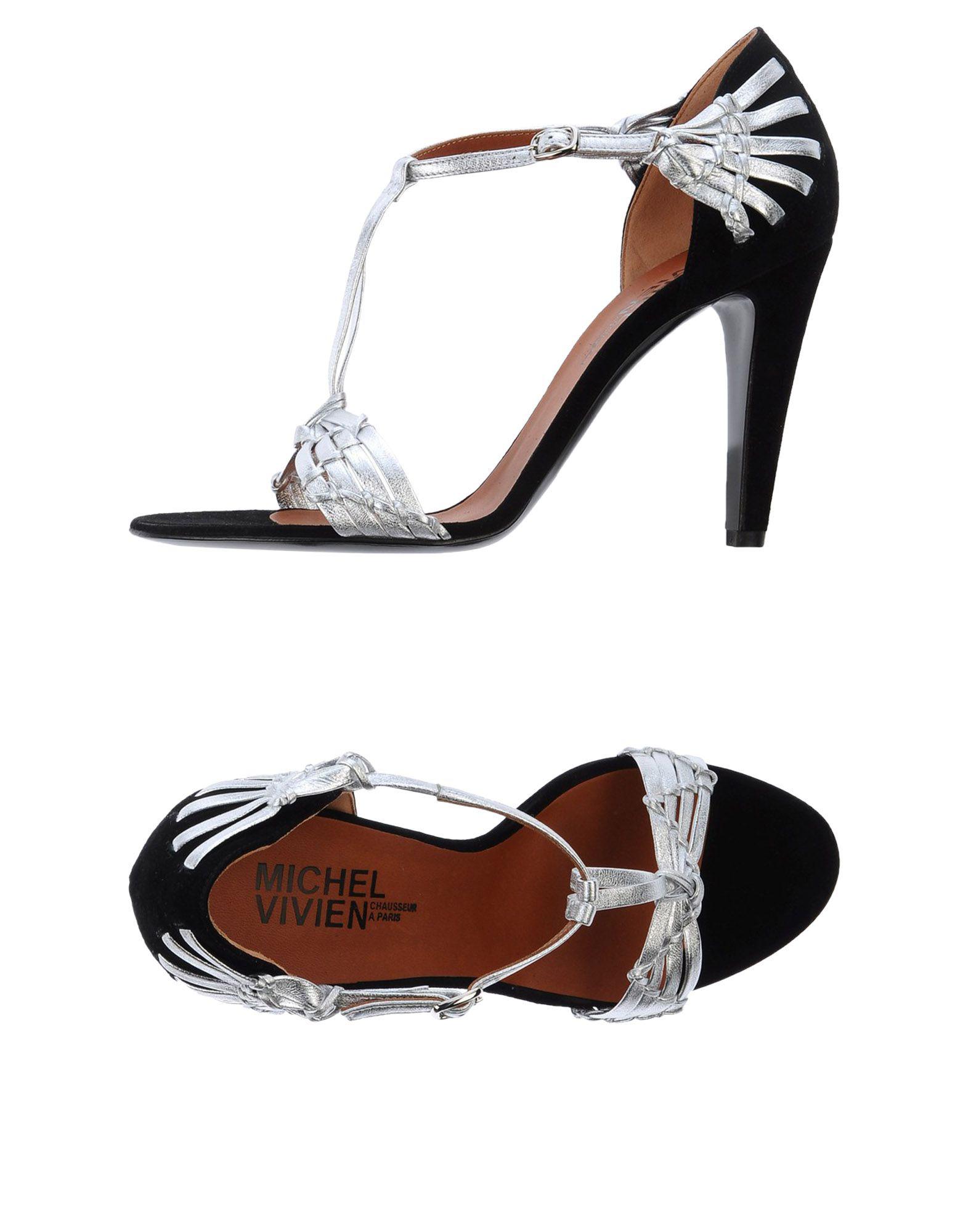 Lyst - Michel Vivien Sandals in Metallic