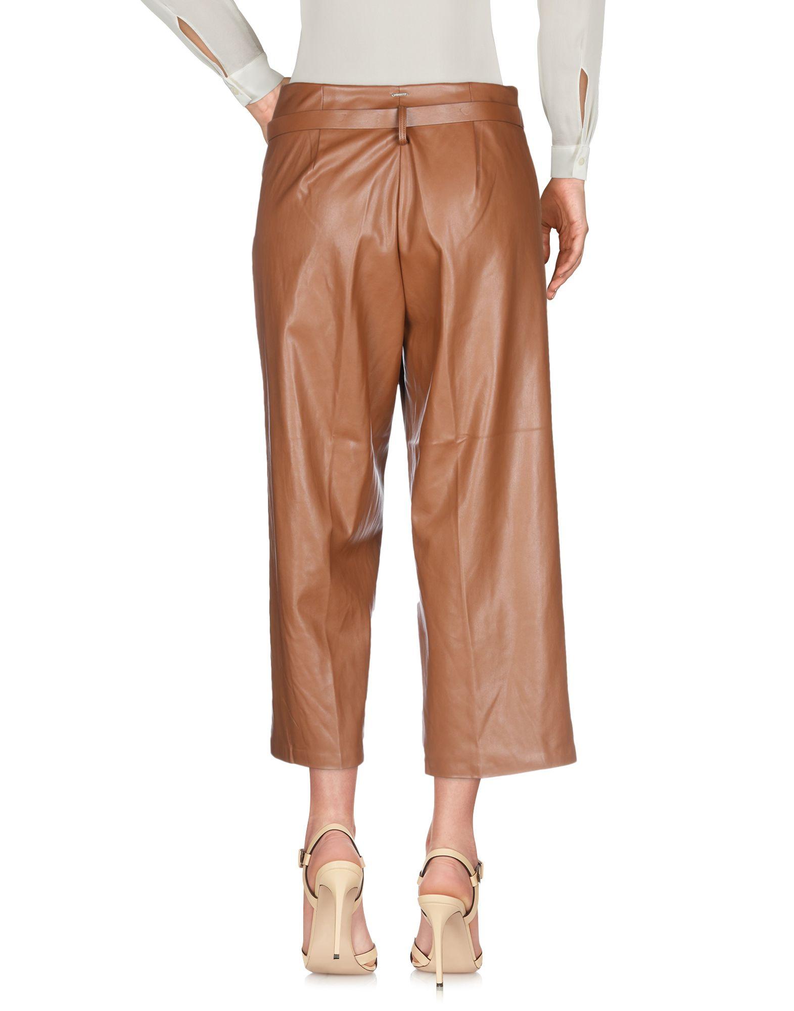 Silvian Heach Casual Pants in Tan (Brown) - Lyst