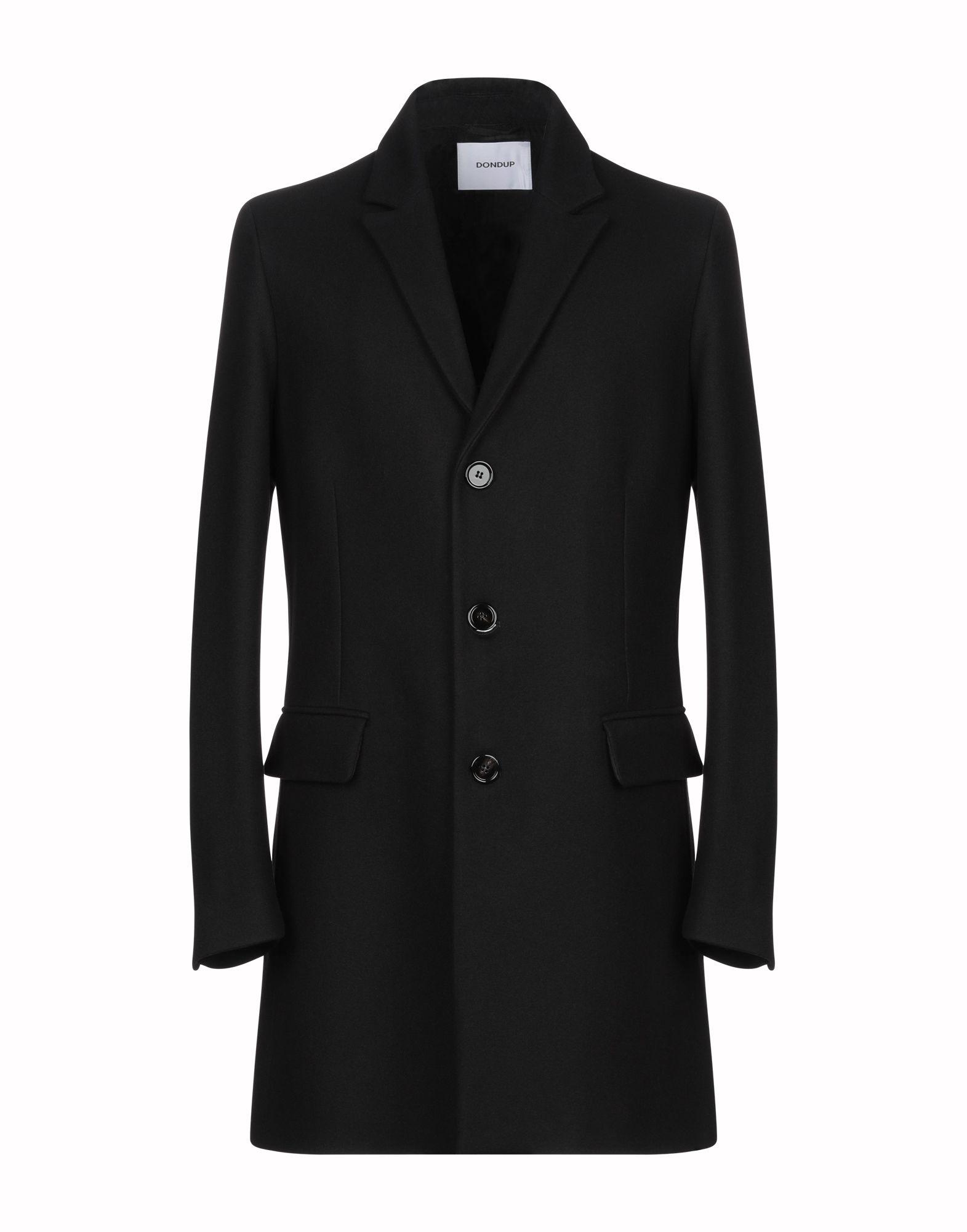 Dondup Coat in Black for Men - Lyst