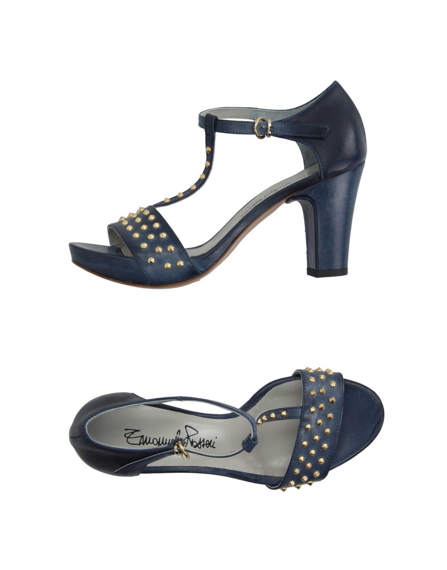 Lyst - Emanuela Passeri Sandals in Blue