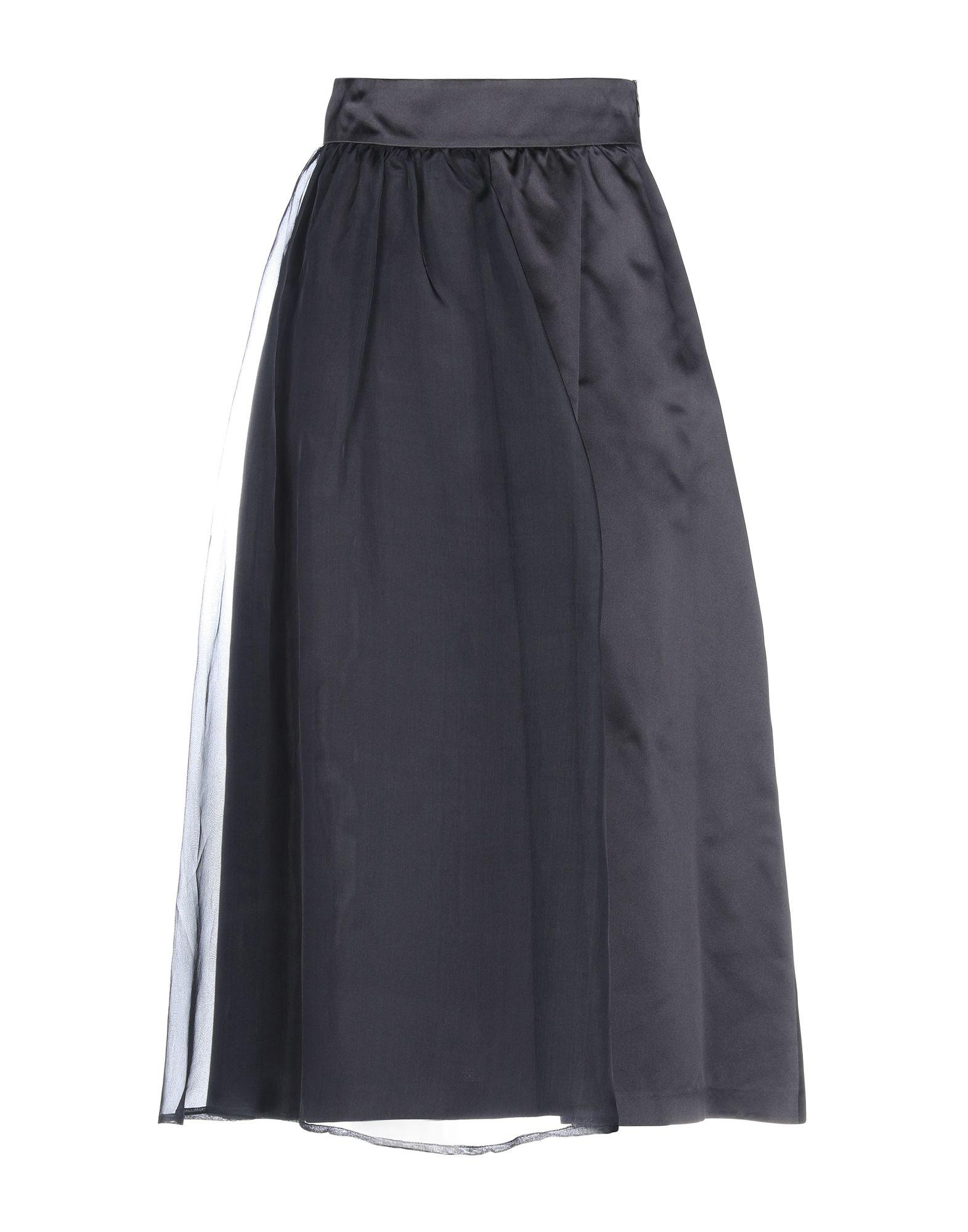 Alessandro Dell'acqua 3/4 Length Skirt in Black - Lyst