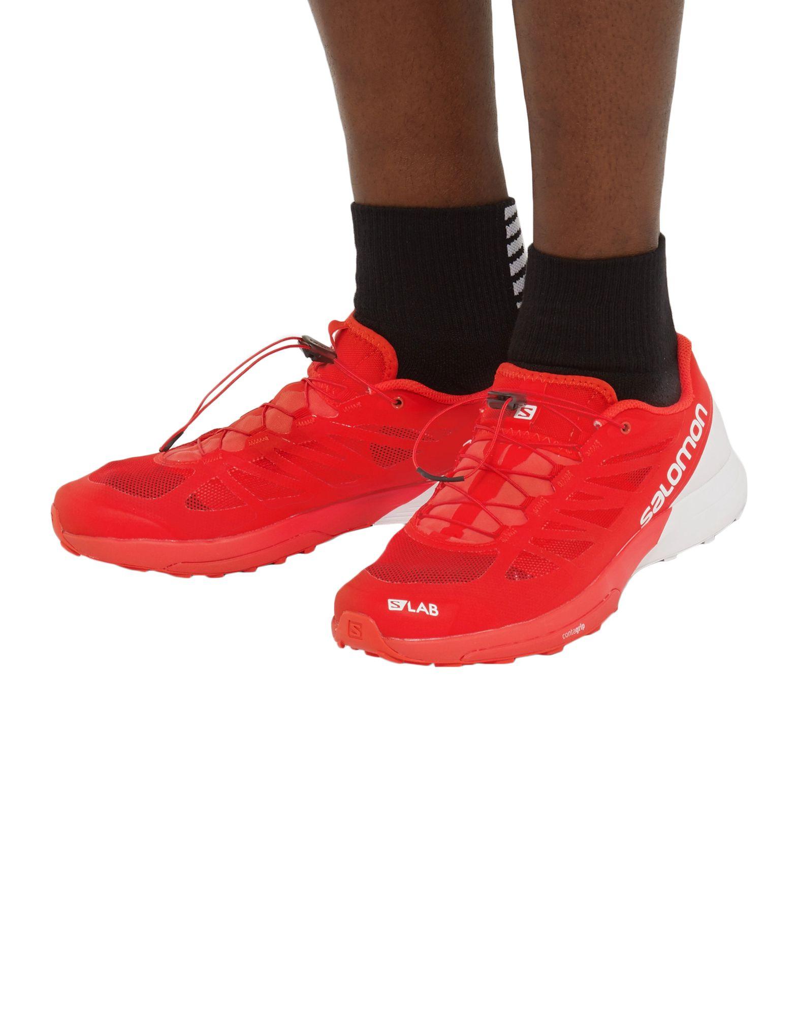 Yves Salomon Rubber Low-tops & Sneakers in Red for Men - Lyst