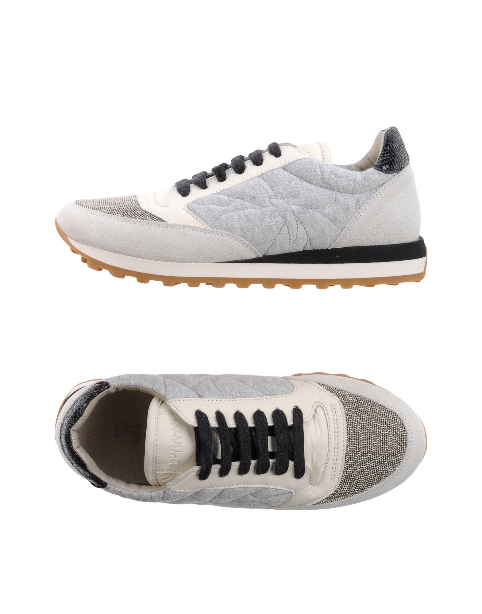 Brunello Cucinelli Low-tops & Sneakers in Gray - Lyst
