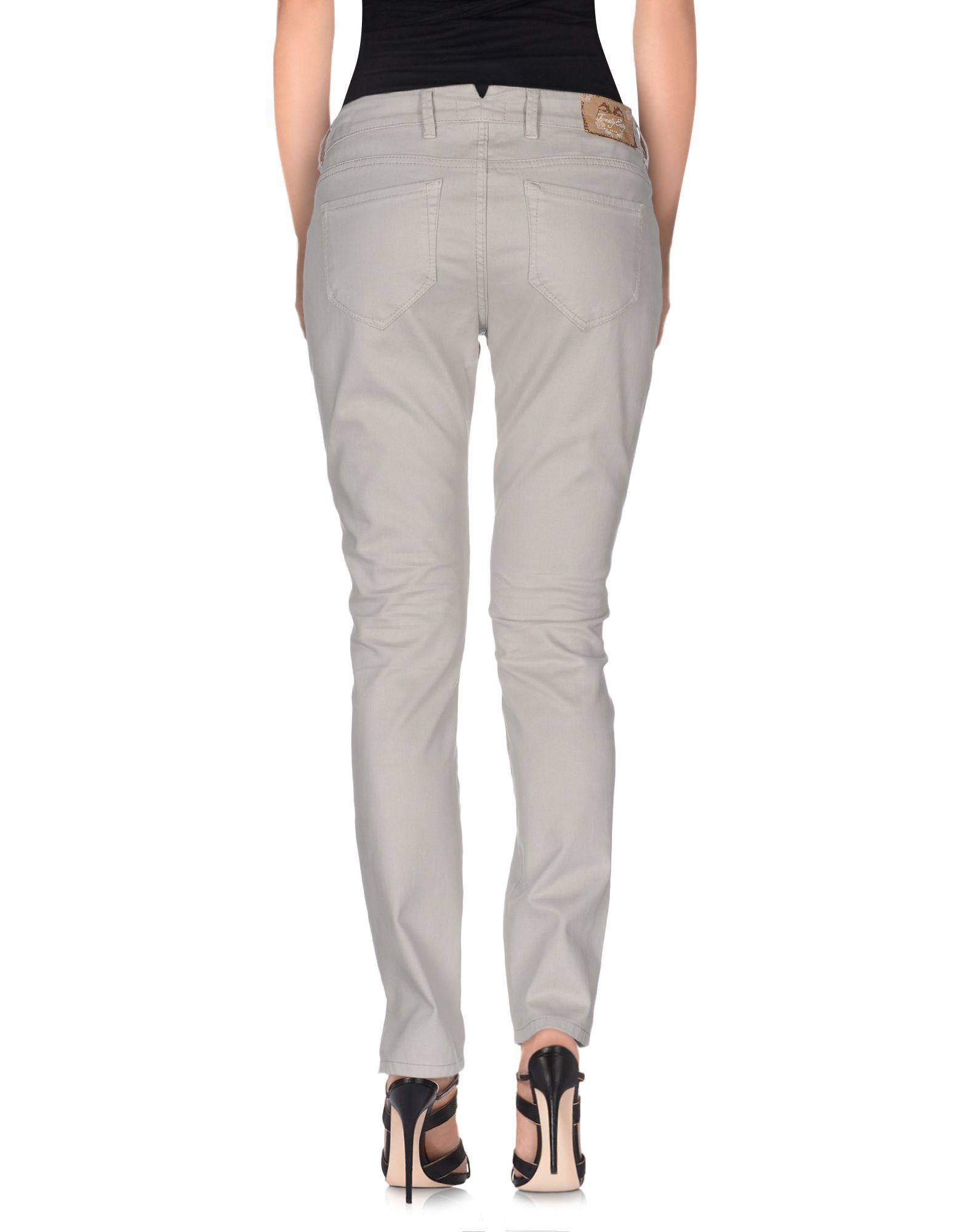 Lyst - Twenty Easy By Kaos Denim Pants in Gray