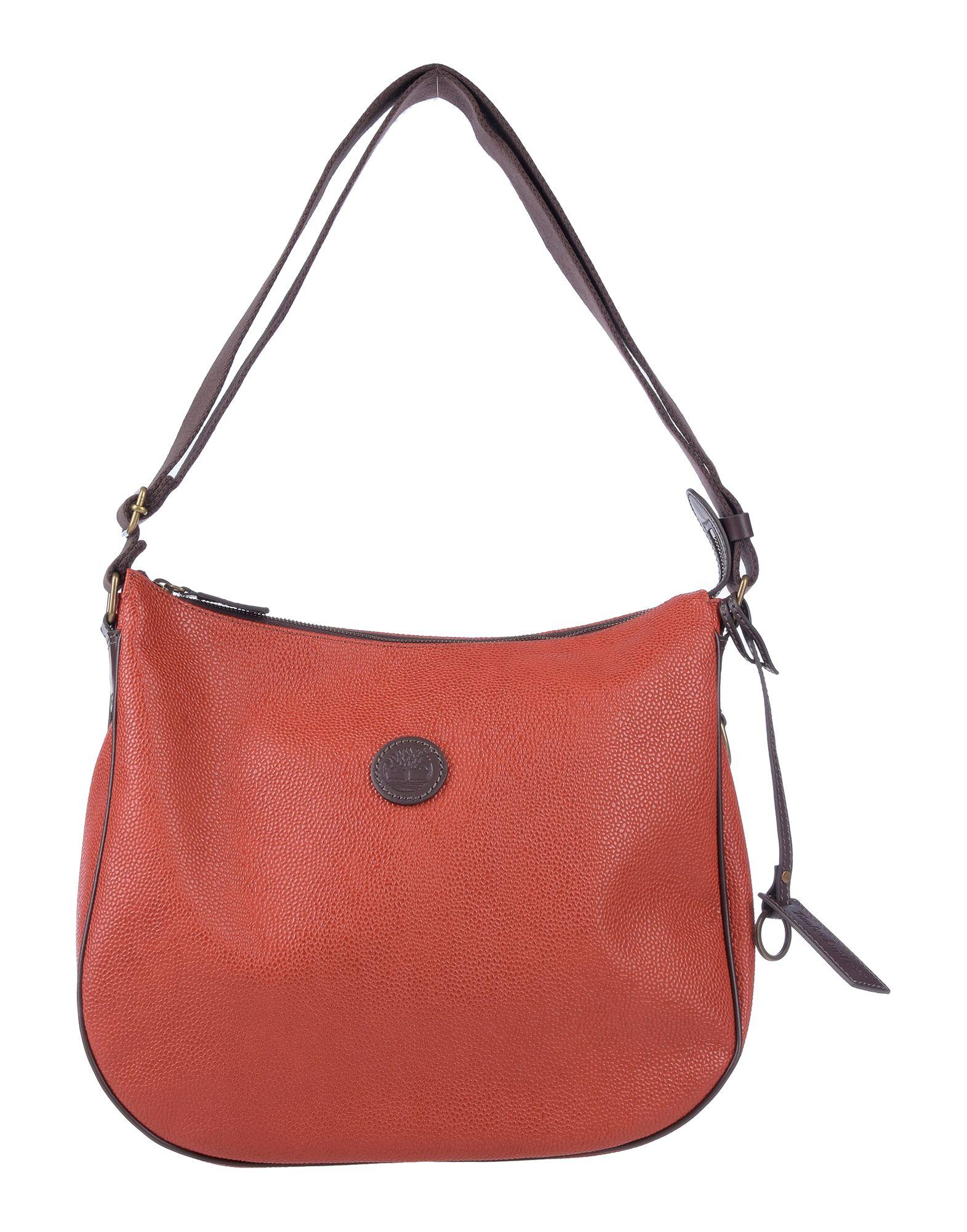 Timberland Leather Shoulder Bag in Rust (Red) - Lyst