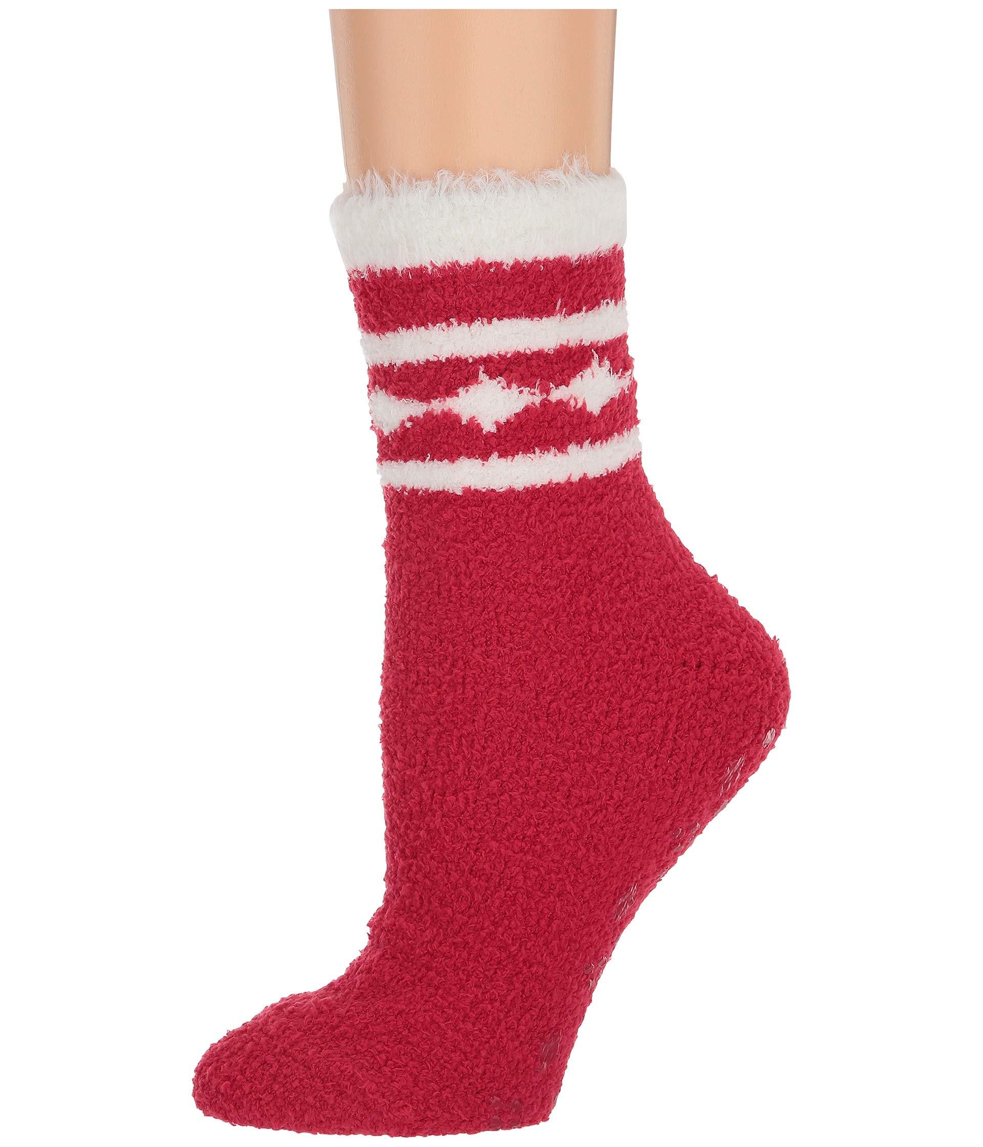 Karen Neuburger Bear Band Novelty Grip Sock in Red - Lyst